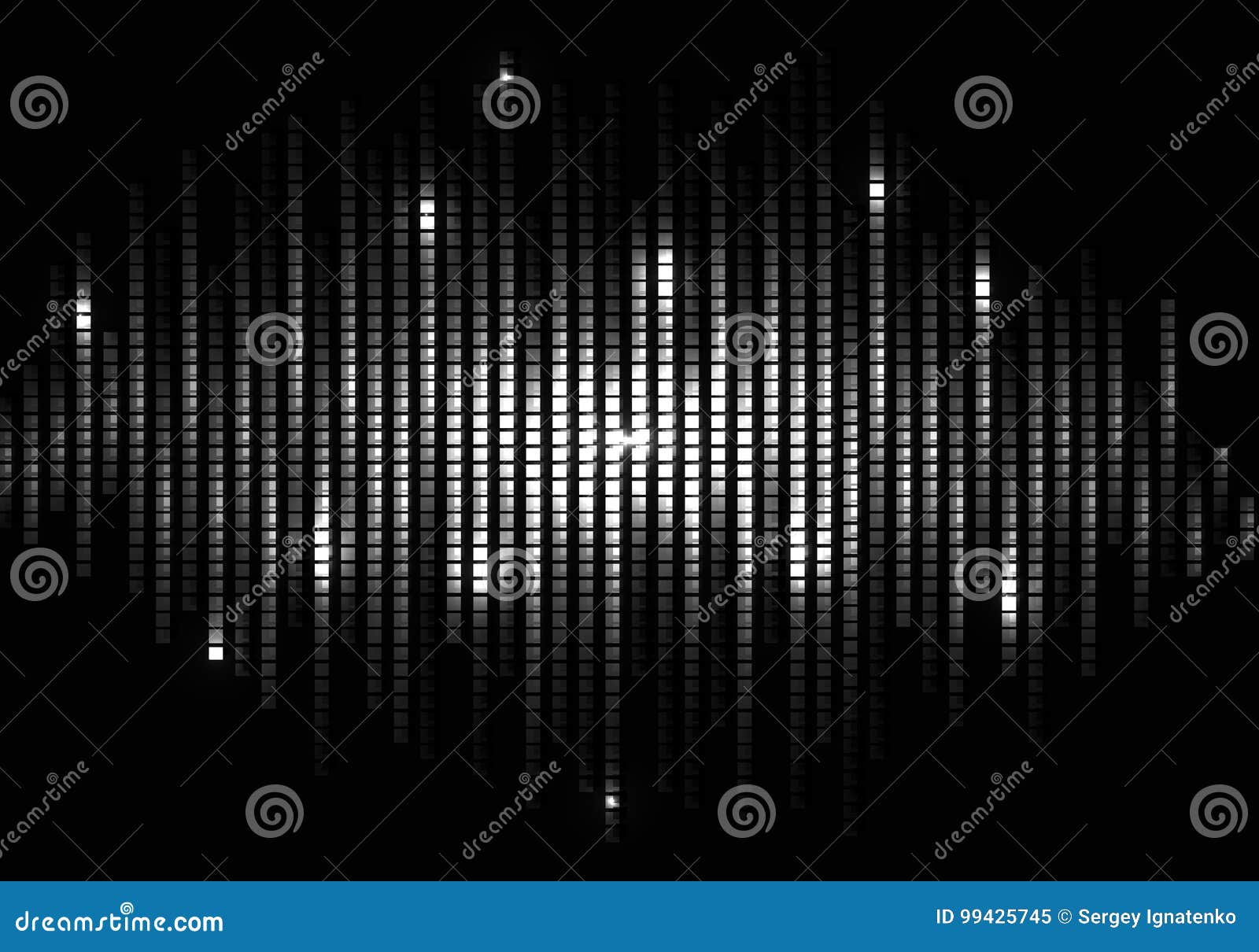 Abstract Monochrome Data Graph Visualization. Futuristic Infographics ...