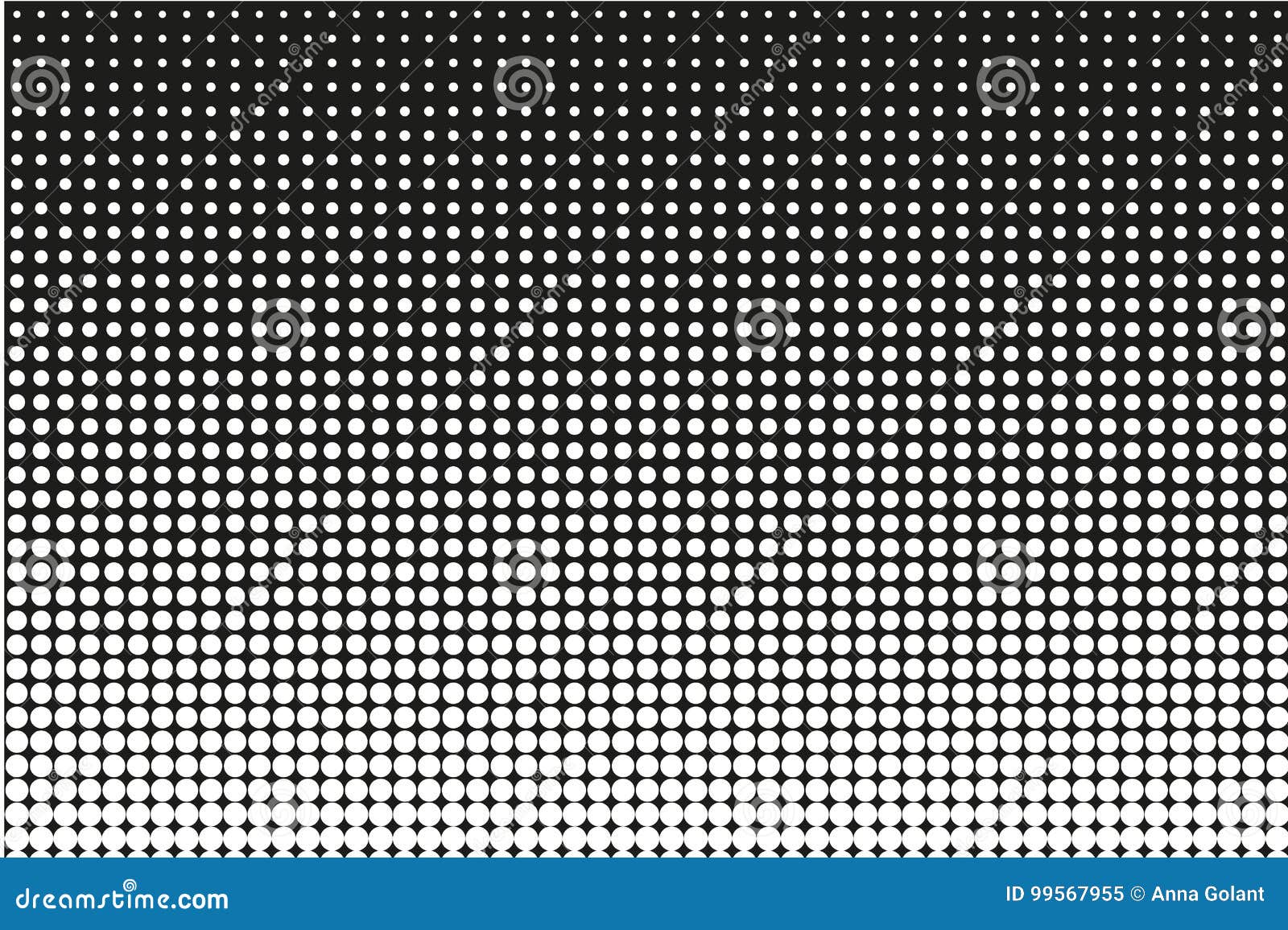 Abstract Monochrome Halftone Pattern. Comic Background Stock Vector ...