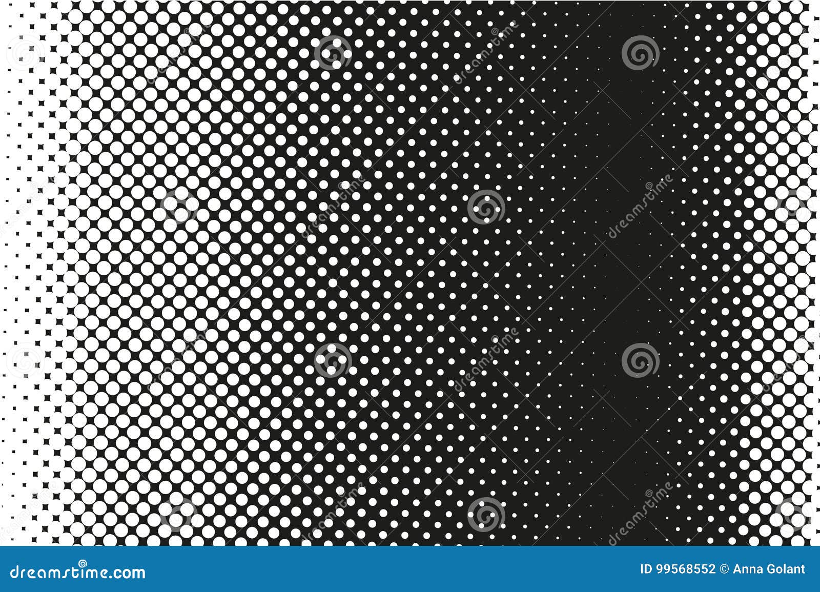 Abstract Monochrome Halftone Pattern. Comic Background Stock Vector ...