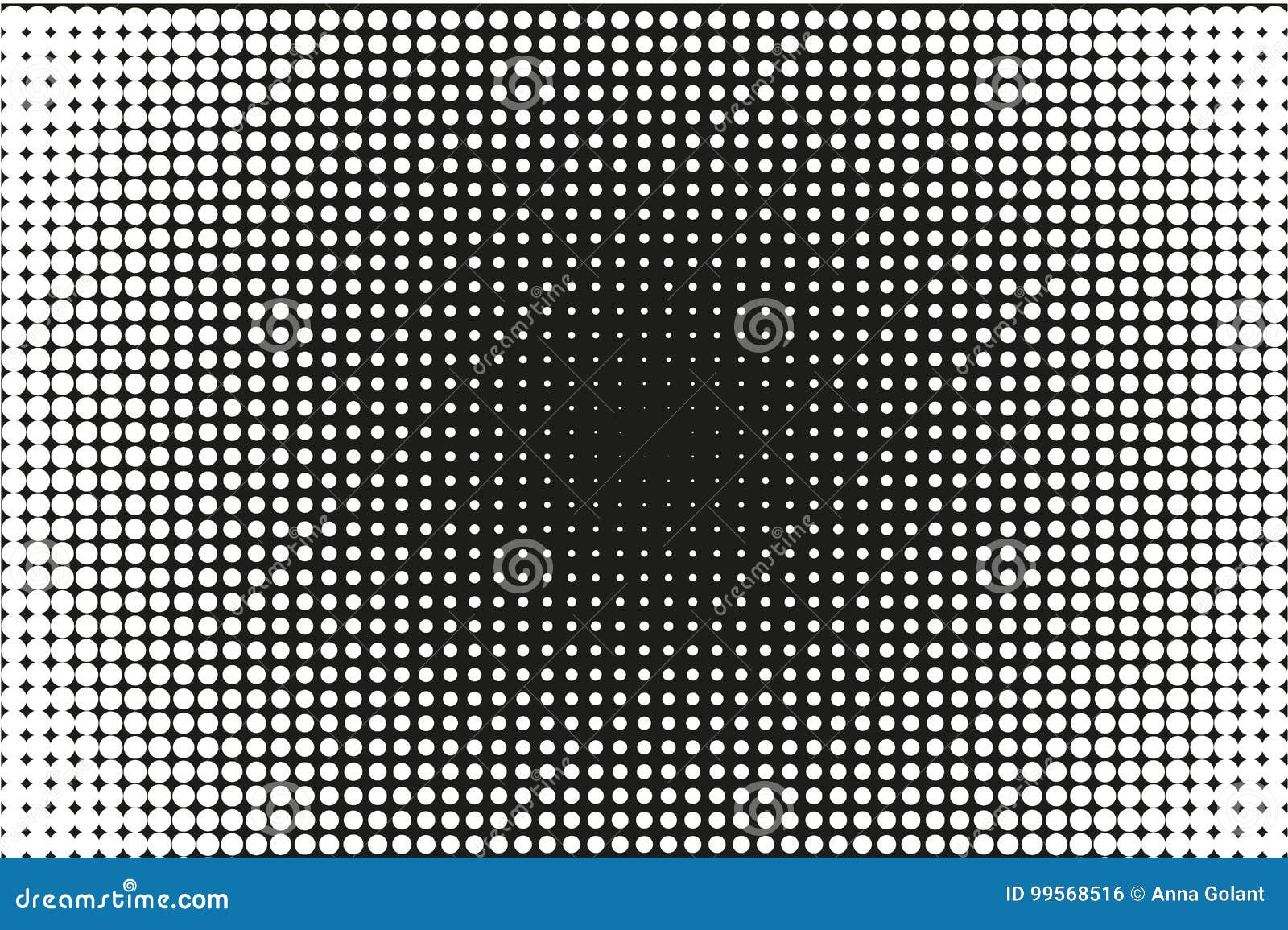 Abstract Monochrome Halftone Pattern. Comic Background Stock Vector ...