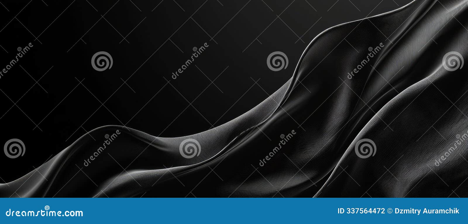 An Abstract Monochrome Noise Texture Backdrop with a Dark Black White ...