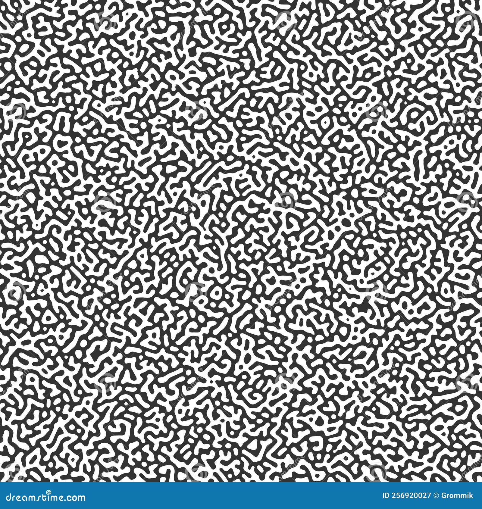 Abstract Monochrome Pattern. Illustration for Textures, Textiles ...