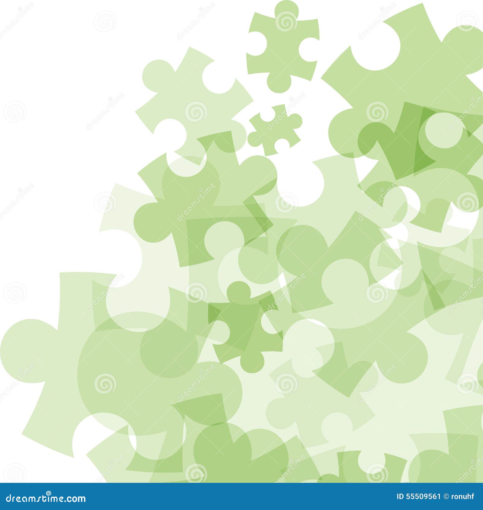 Abstract Monocolor Puzzle Background Stock Vector - Illustration of ...