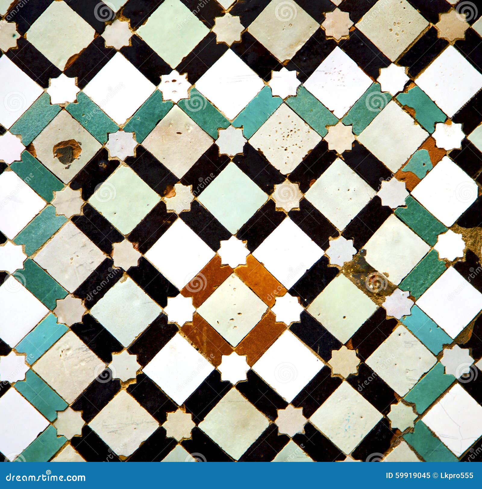 Abstract Morocco Seamless Pattern. Traditional Arabic Islamic ...