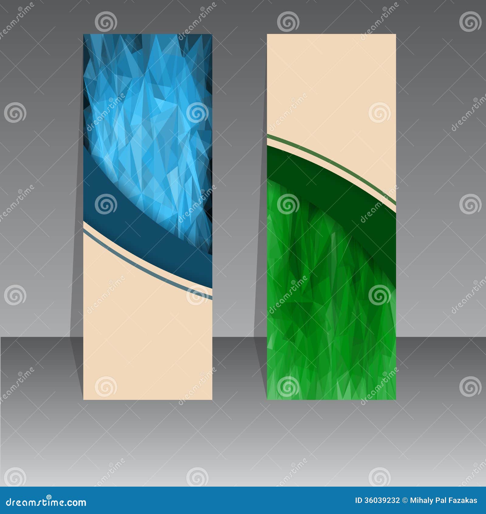 Abstract Mosaic Design Label Set Stock Vector - Illustration of sample ...