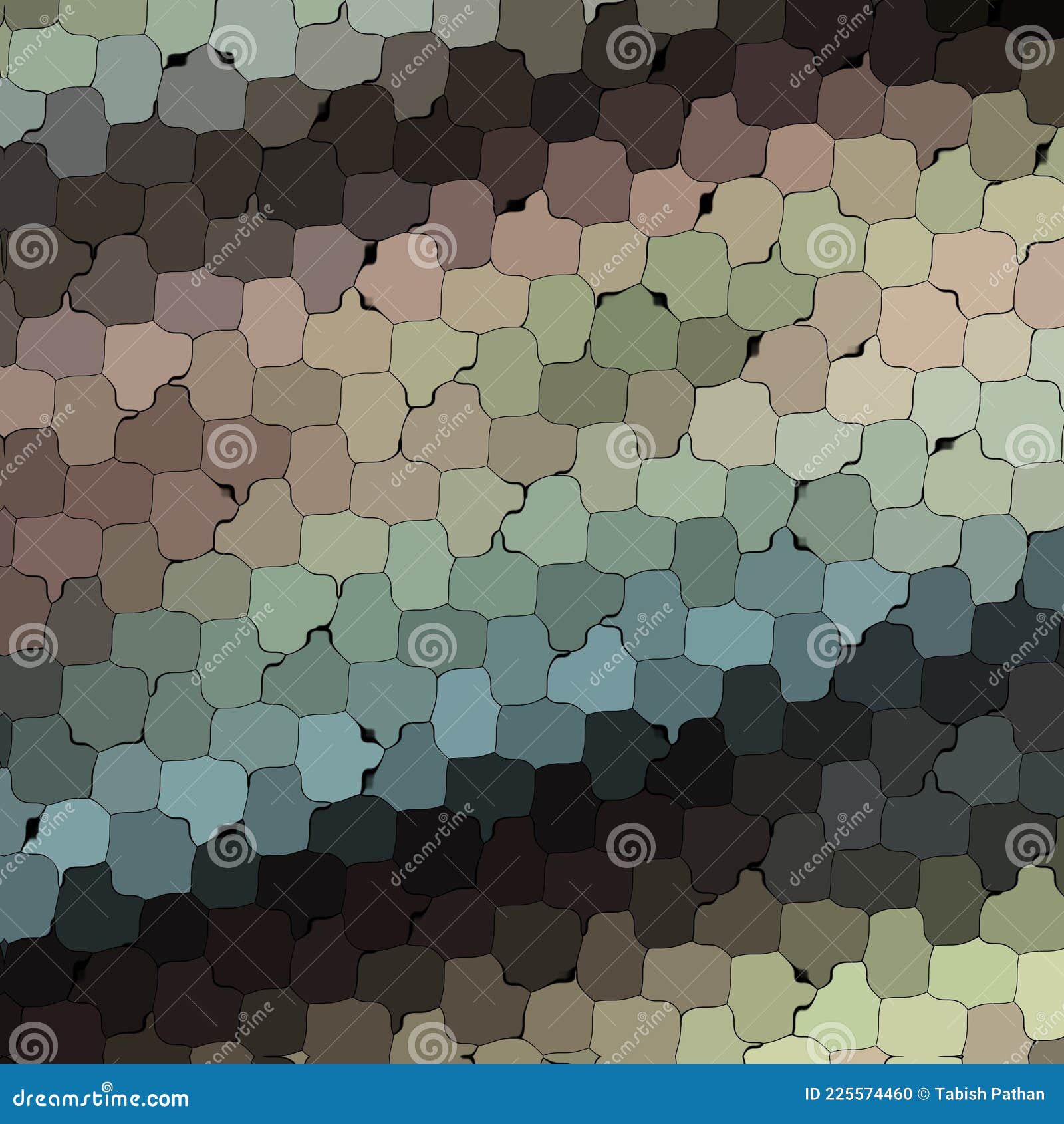 Abstract Mosaic Gradient Background Stock Illustration - Illustration ...