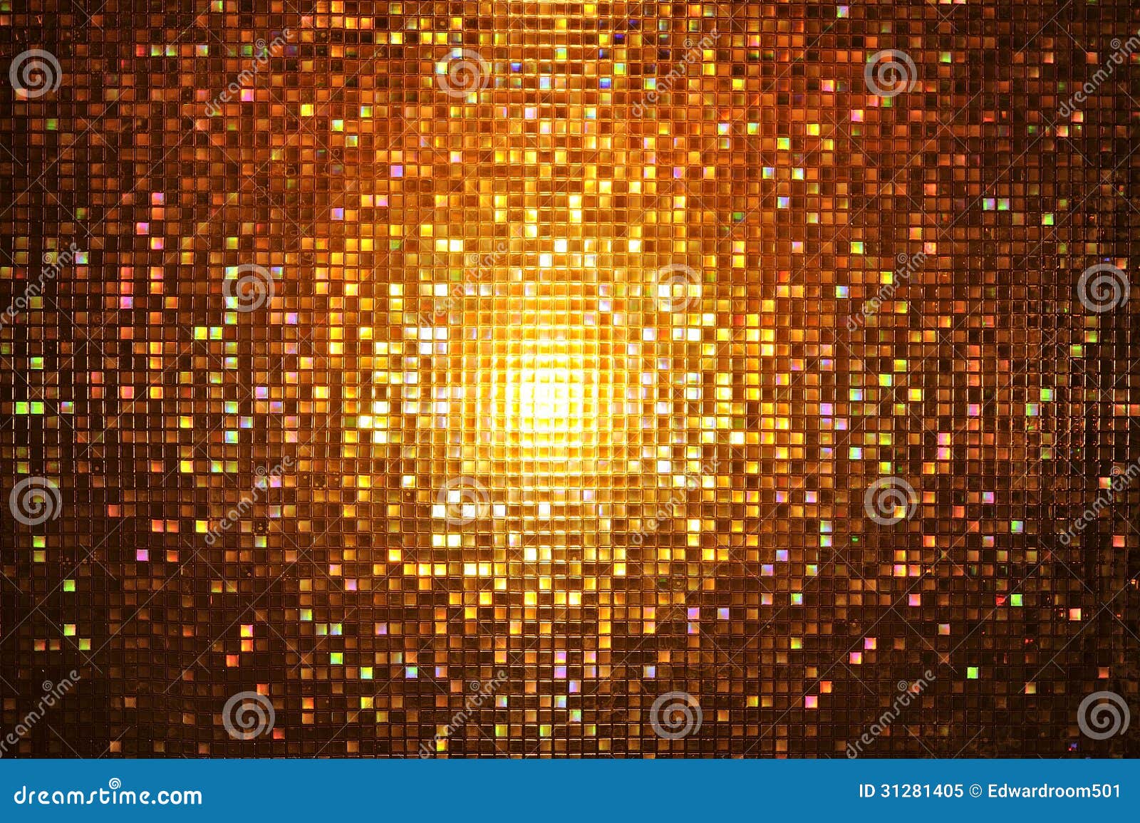 Abstract Mosaic Night Style Stock Image - Image of club, decoration ...