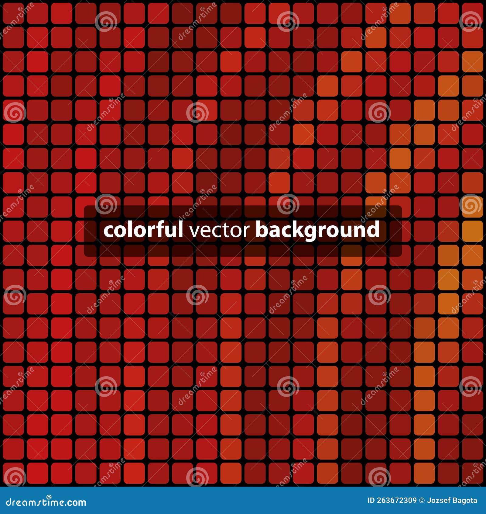 Abstract Mosaic Square Tiles Texture Background Stock Vector ...