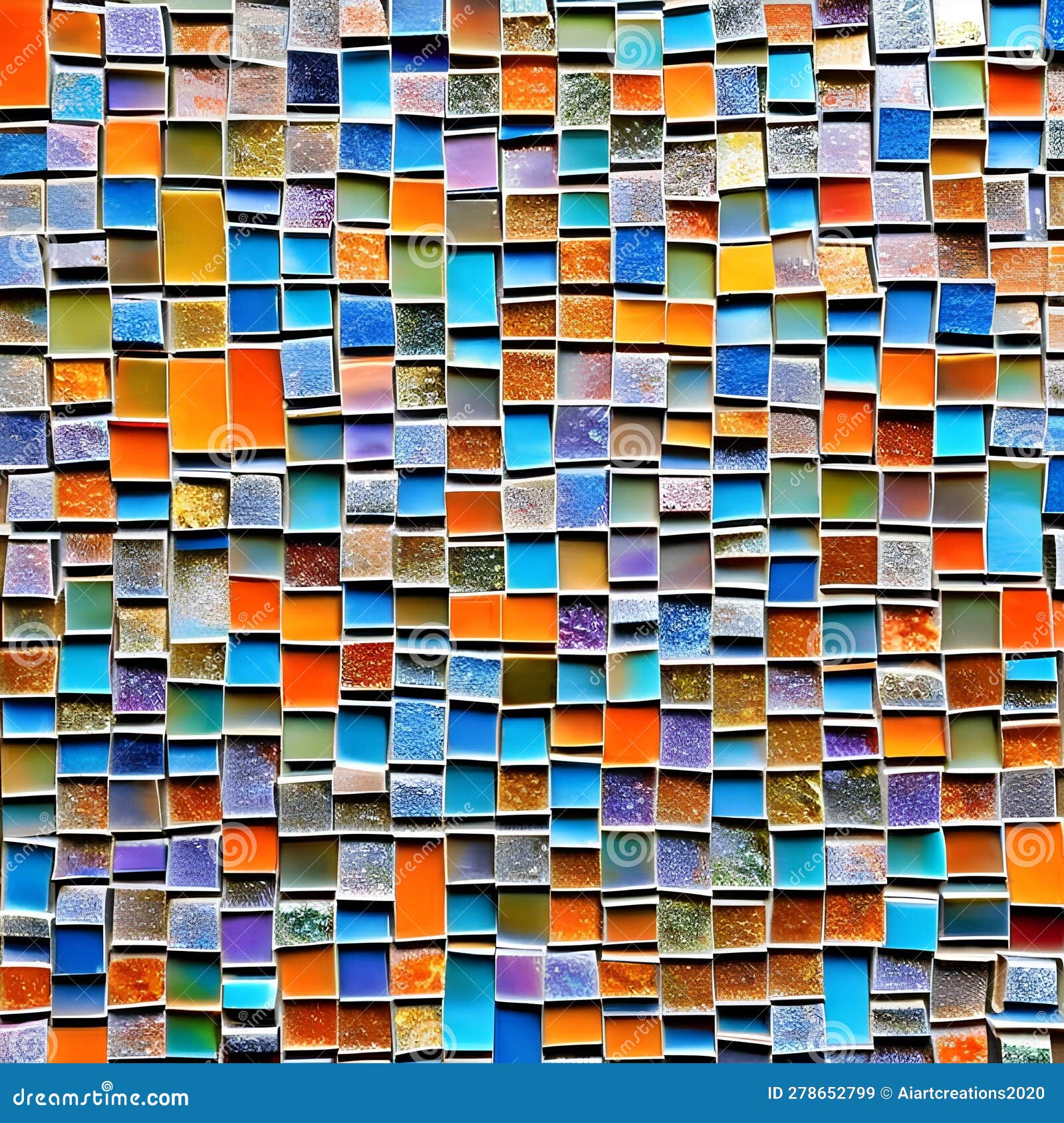 681 Abstract Mosaic Tiles: a Contemporary Background Featuring Abstract ...