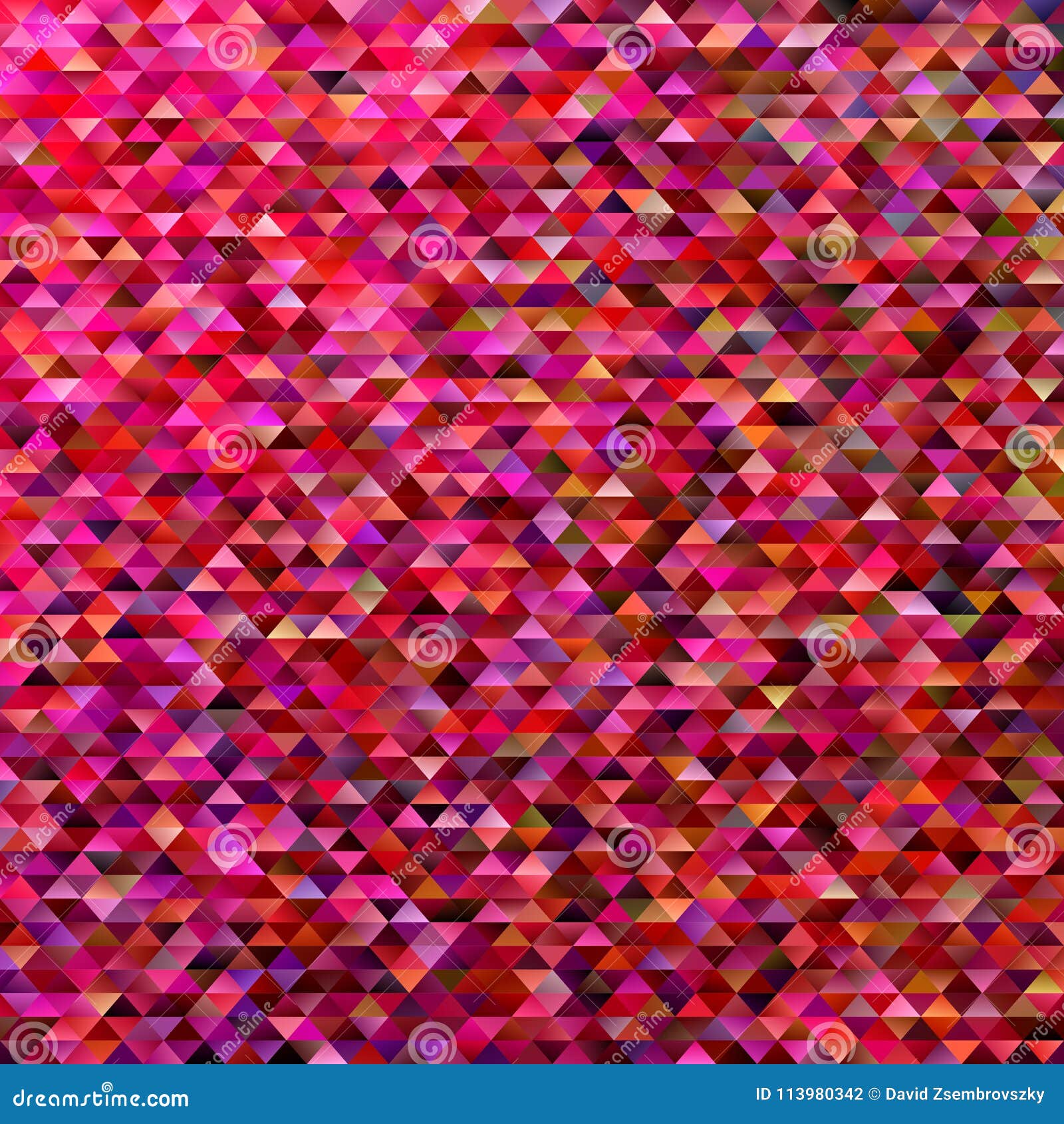 Abstract Mosaic Triangle Tile Background Gradient Mosaic Vector
