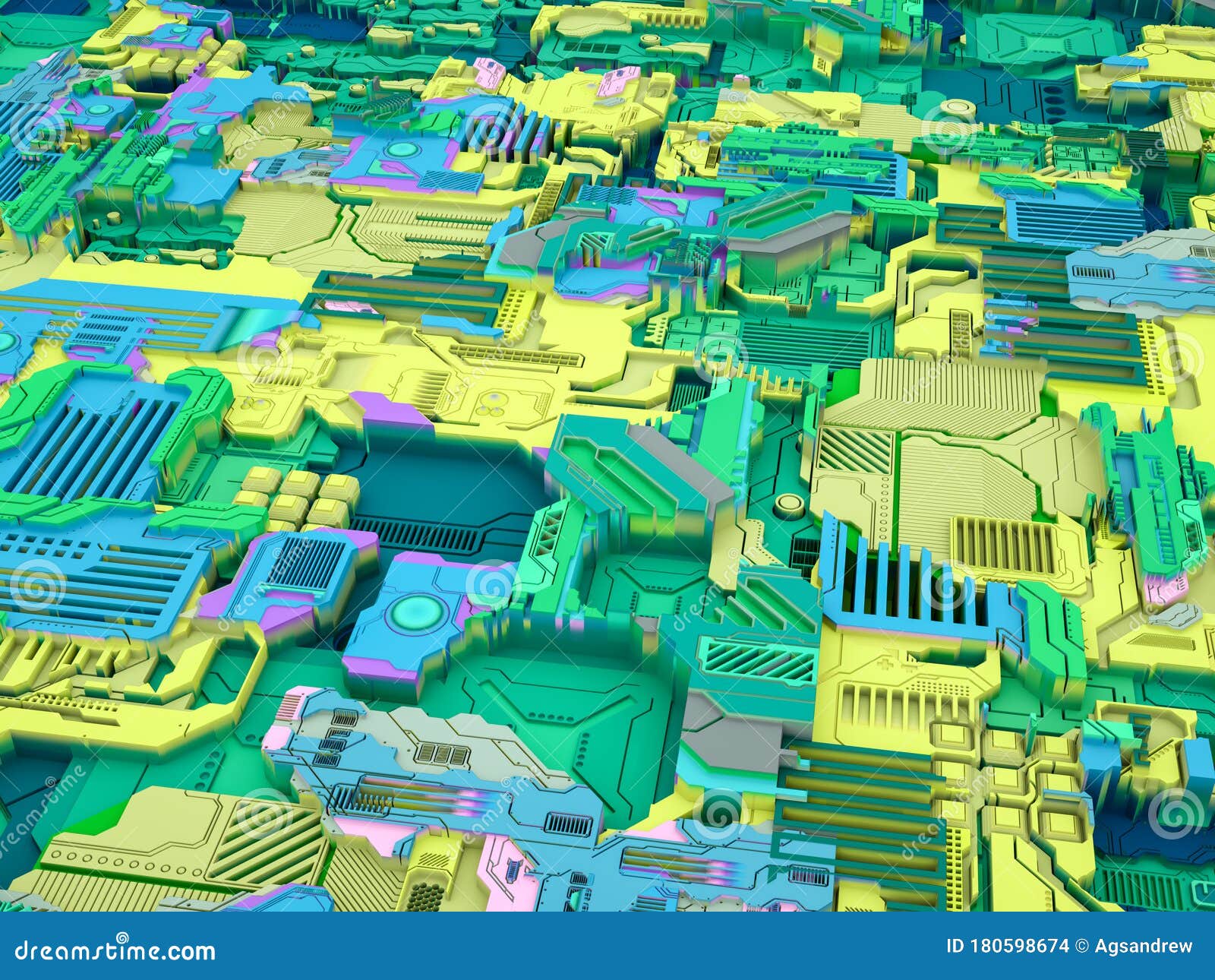Abstract Motherboard stock illustration. Illustration of pattern ...