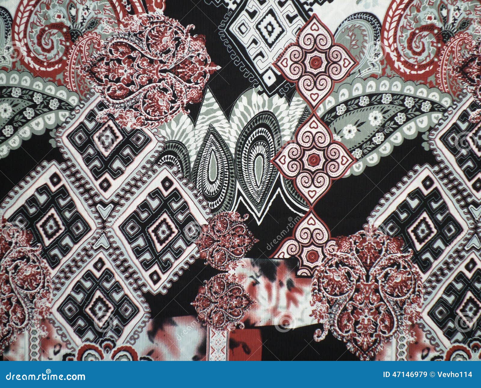 Abstract motif cloth stock image. Image of design, pattern - 47146979