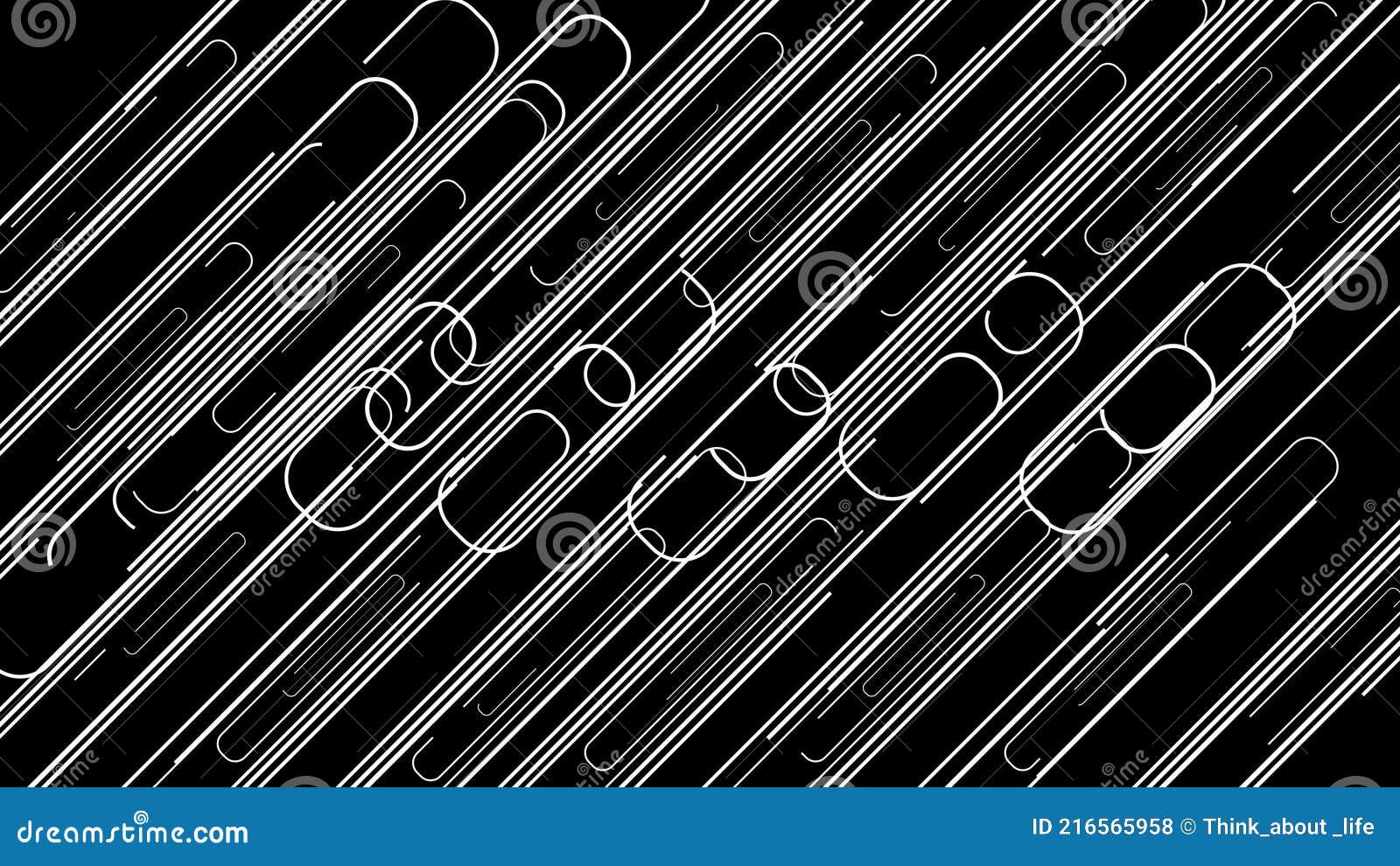 Abstract Motion Background. Animated Geometric Squire Shape. 3d ...