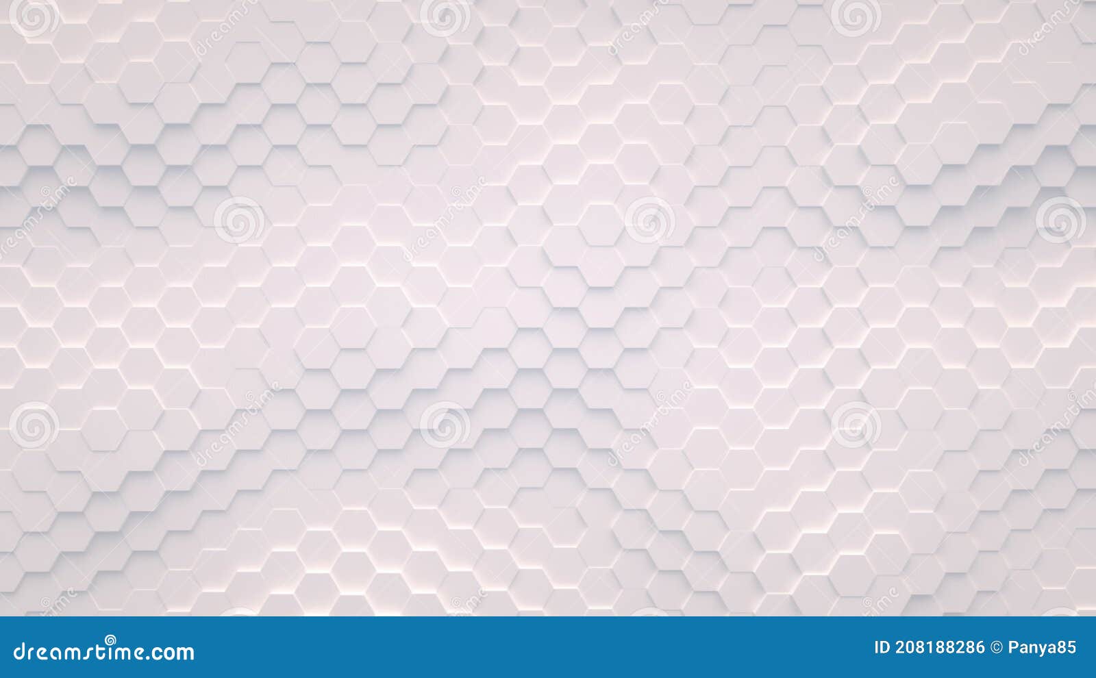 Abstract Motion Background From Random Moving Hexagons Seamless Loop