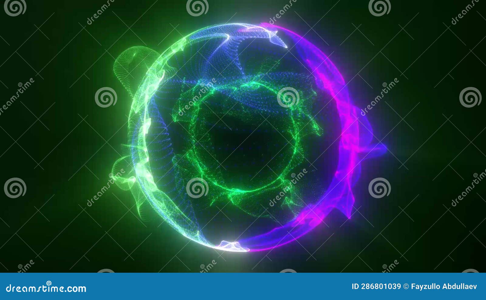 Abstract Motion Background, Shining Lights and Sparkling Particles ...