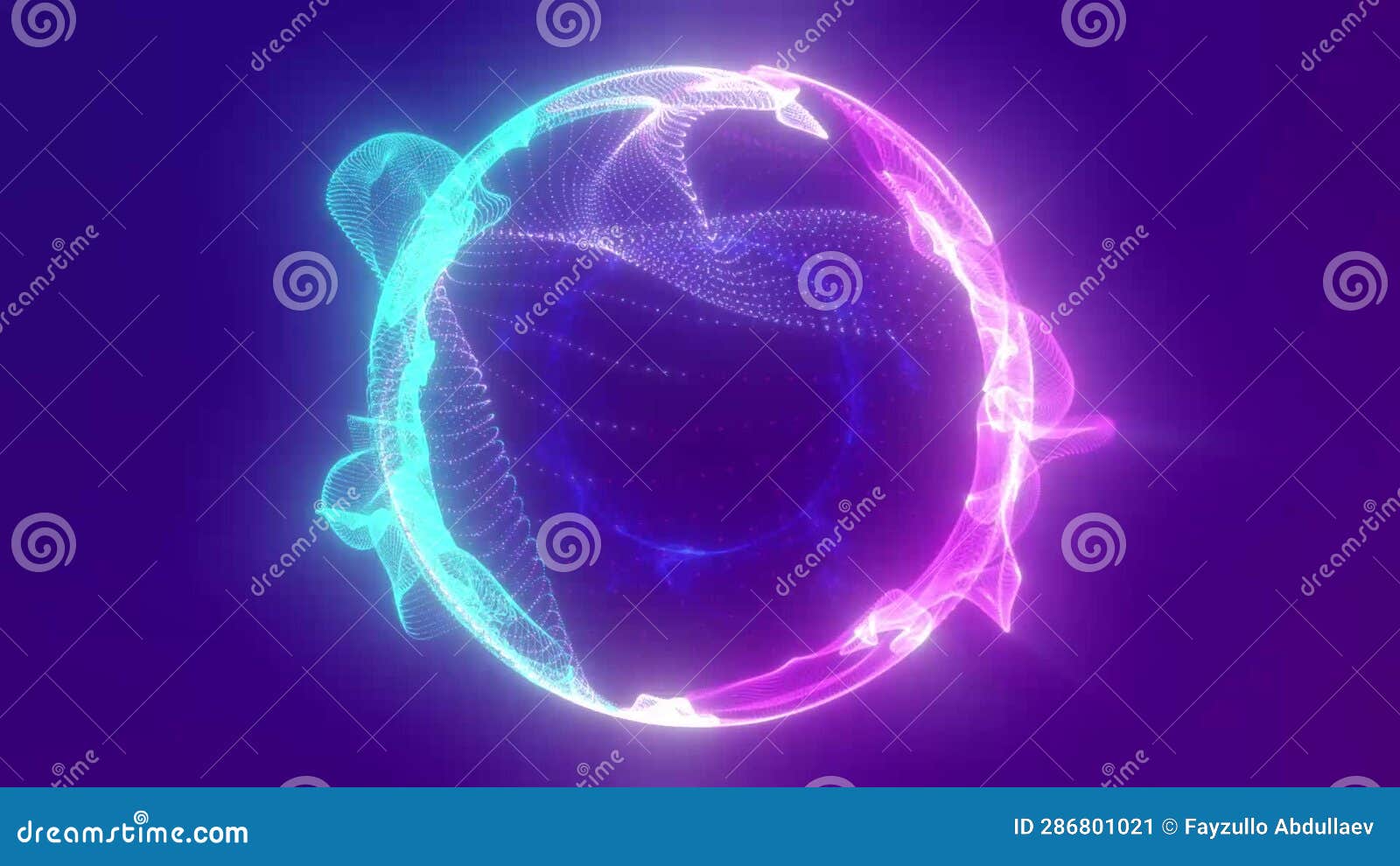 Abstract Motion Background, Shining Lights and Sparkling Particles ...