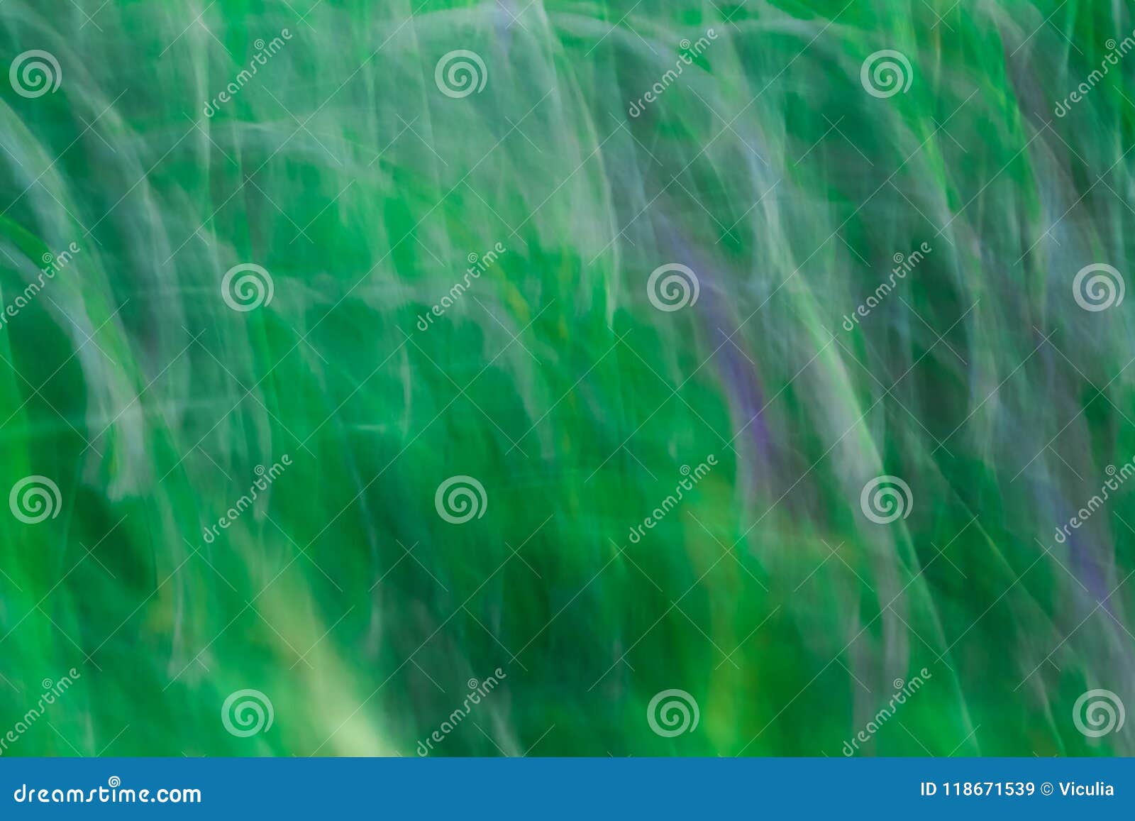 Abstract Motion Blur Effect. Spring Blurred Grass Stock Image - Image ...