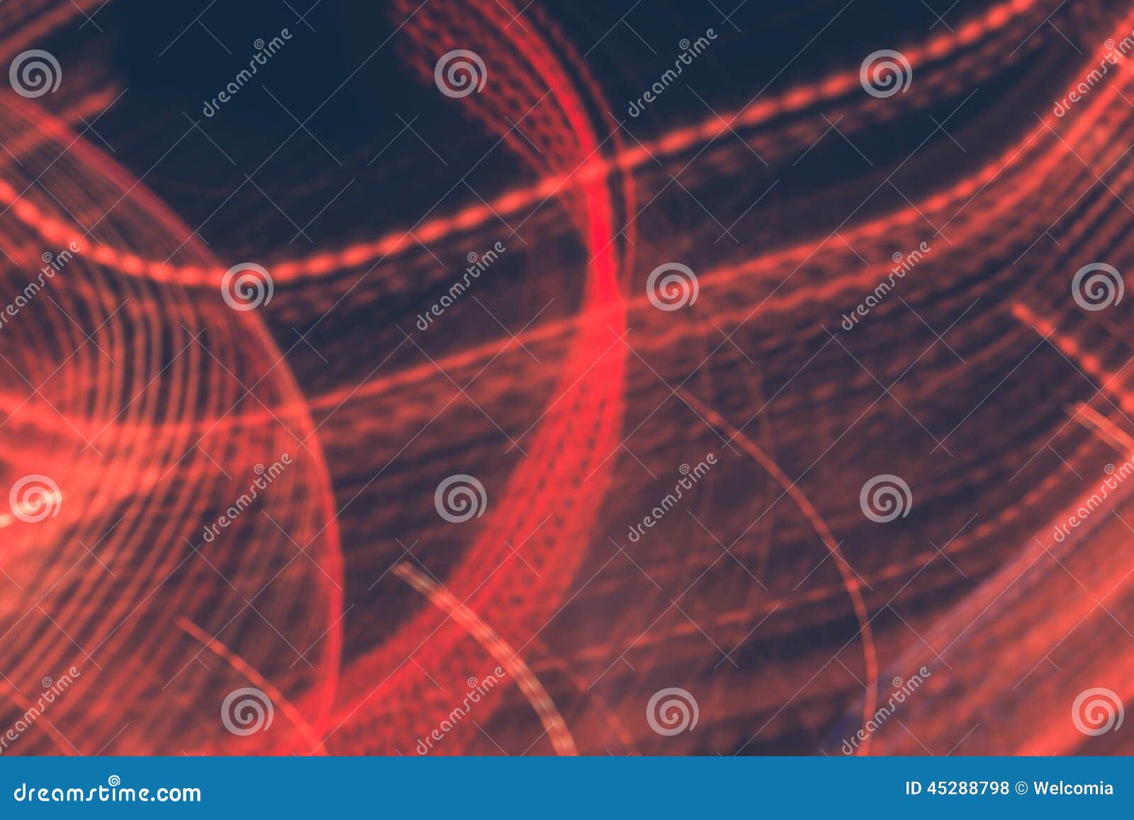 Abstract Motion Blur Lights Stock Photo - Image of horizontal, dark ...