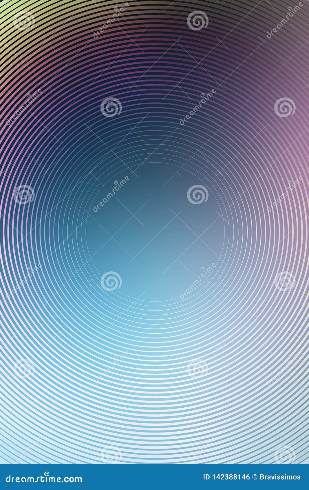 Abstract Motion Color Background Radial. Backdrop Stock Illustration ...