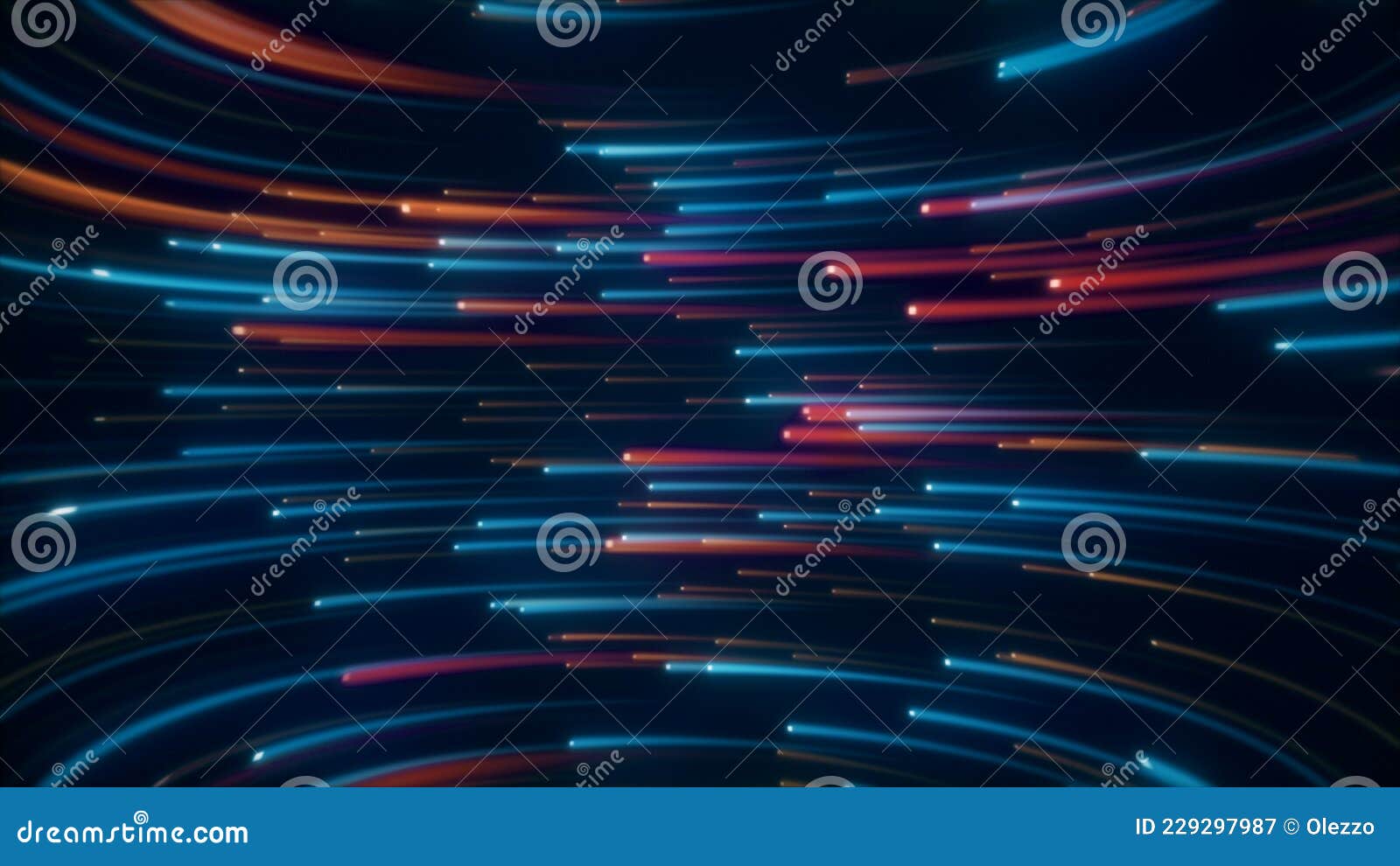 Abstract Motion Neon Background, Bright Colorful Glowing Streaming ...