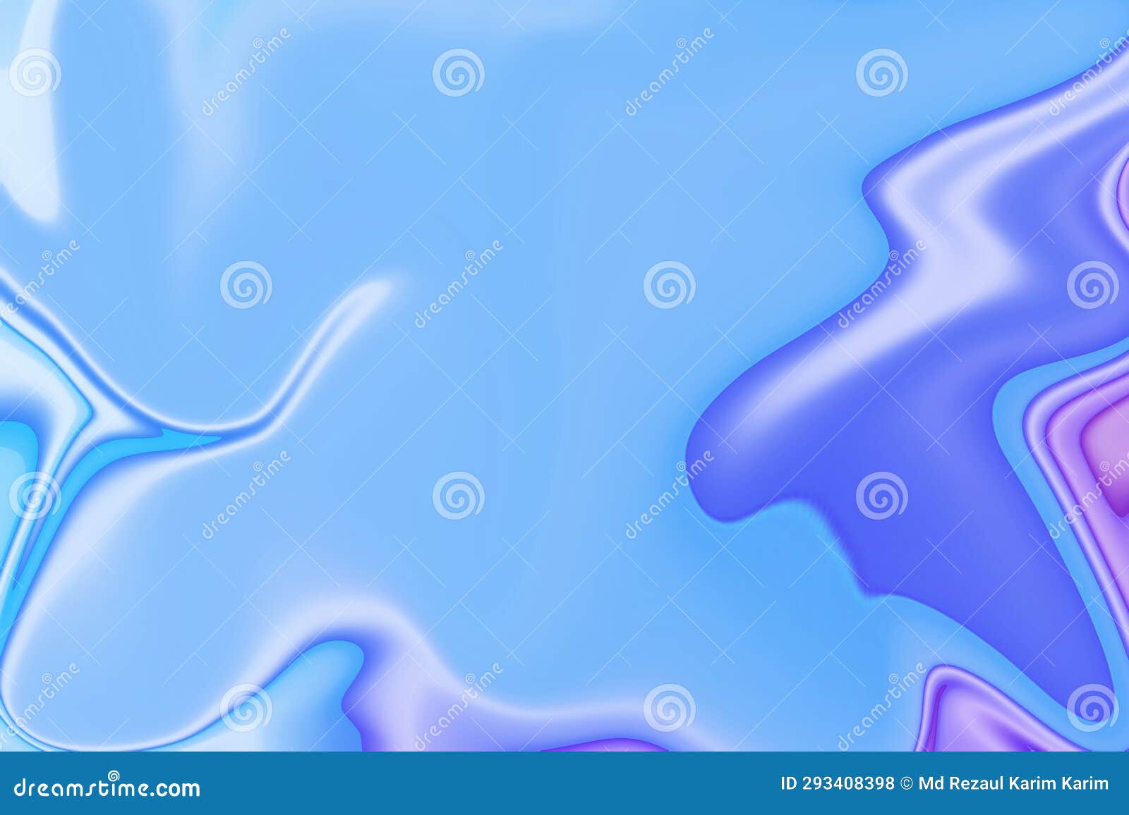 Abstract Motion with Reflective Elements Mesmerizing Blue Modern ...