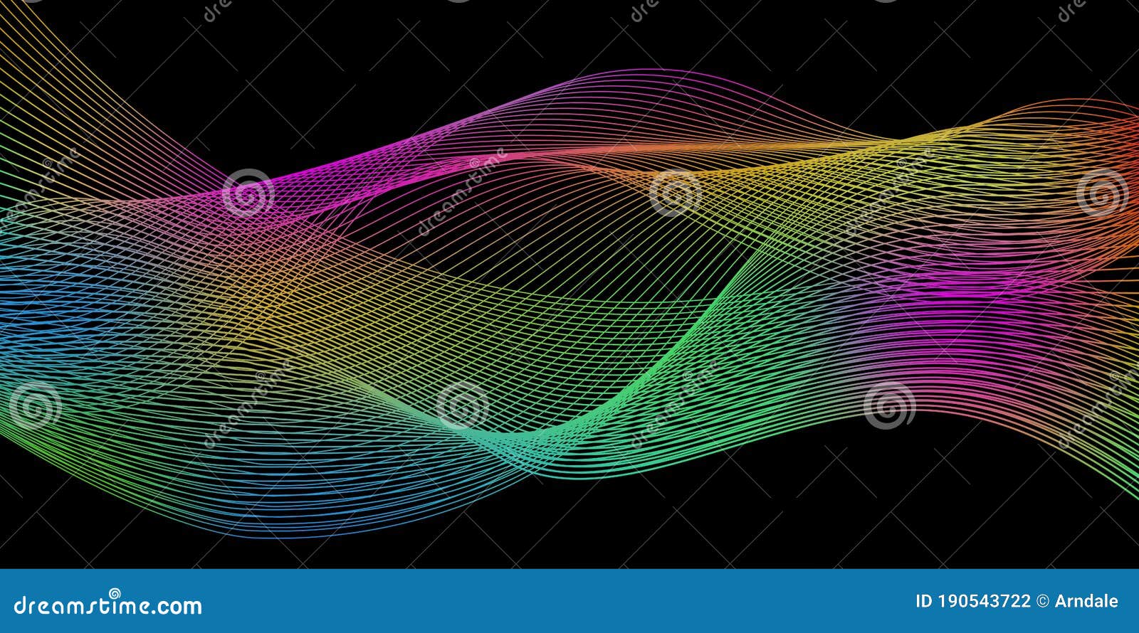 Abstract Motion Wave Background Stock Vector - Illustration of blend ...