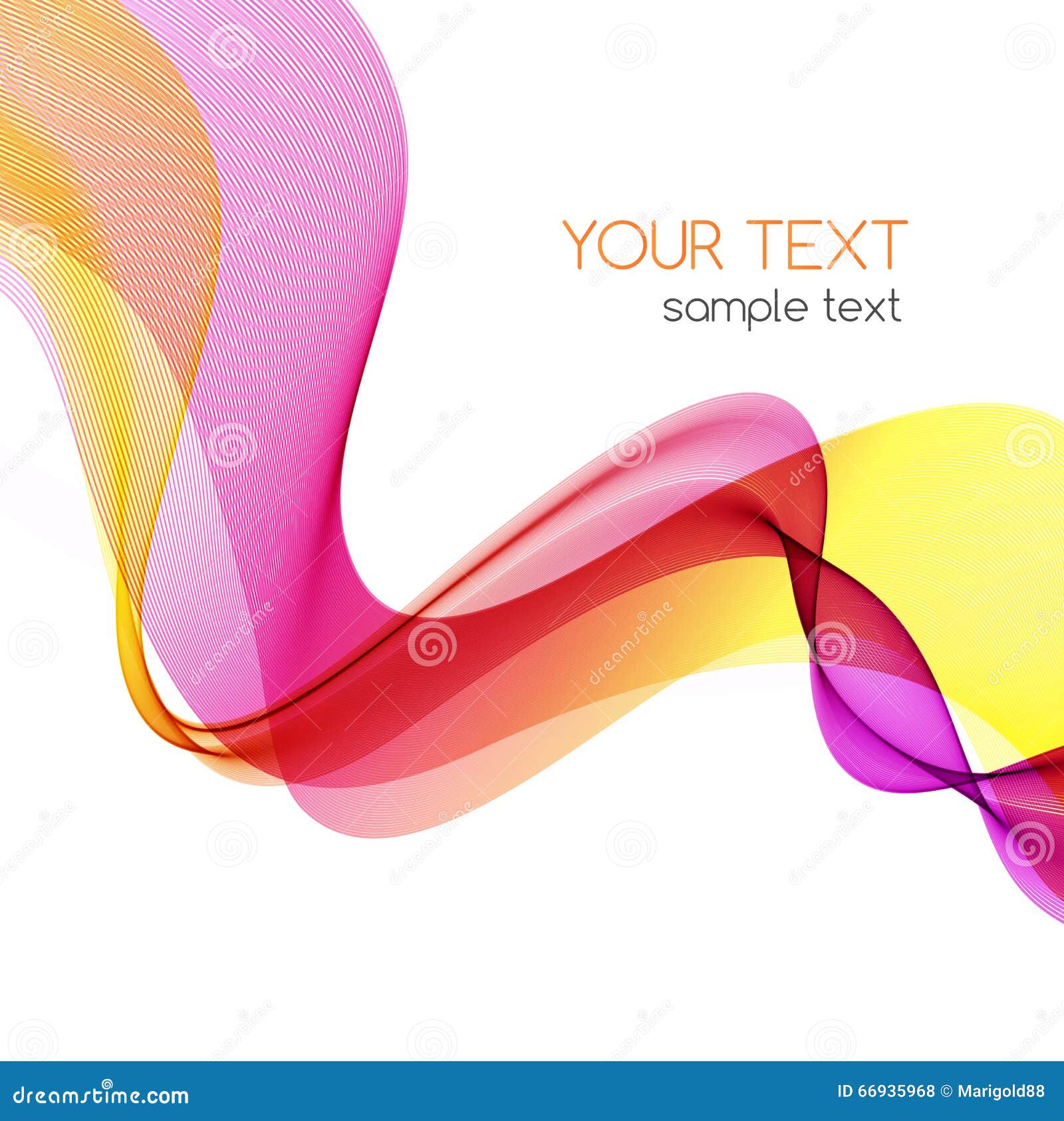 Abstract Motion Wave Illustration Stock Vector - Illustration of flow ...