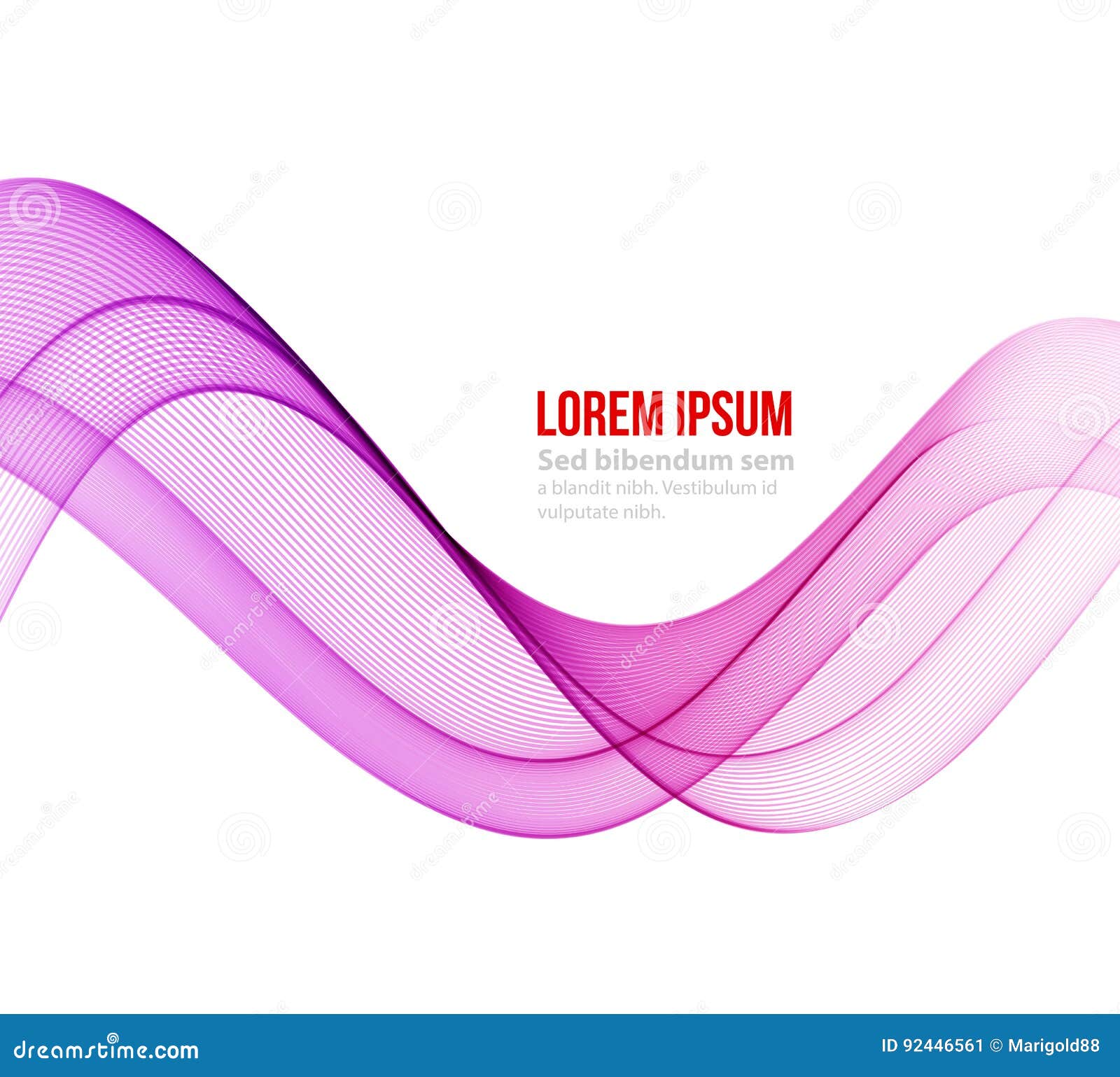 Abstract Motion Wave Illustration Stock Vector - Illustration of curve ...