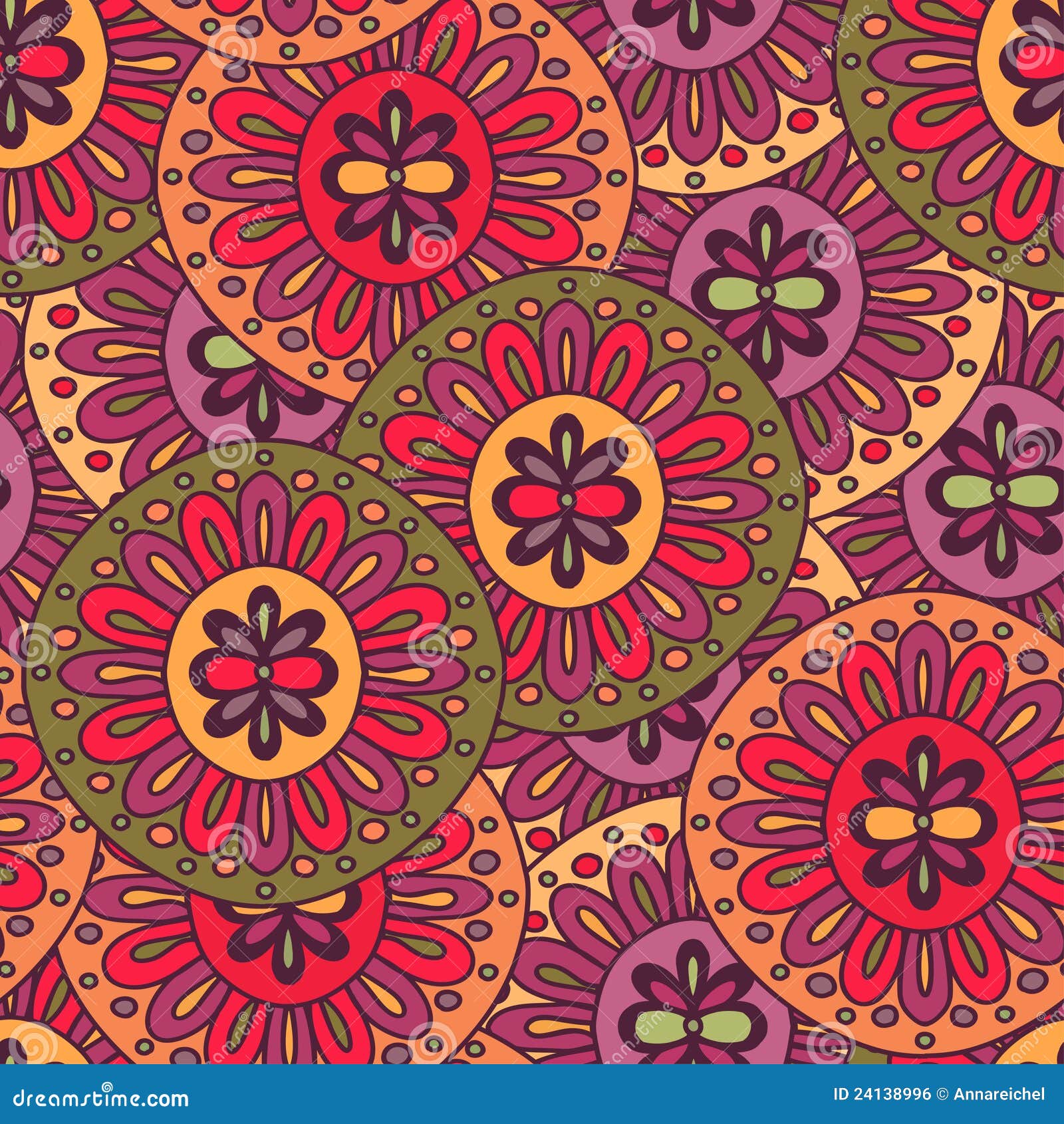 Abstract Motley Seamless Pattern Stock Vector - Illustration of decor ...