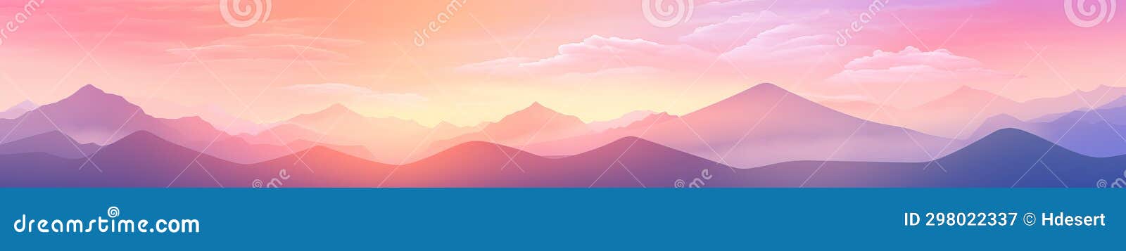 Abstract Mountains Background or Pattern, Creative Web Site Header or ...
