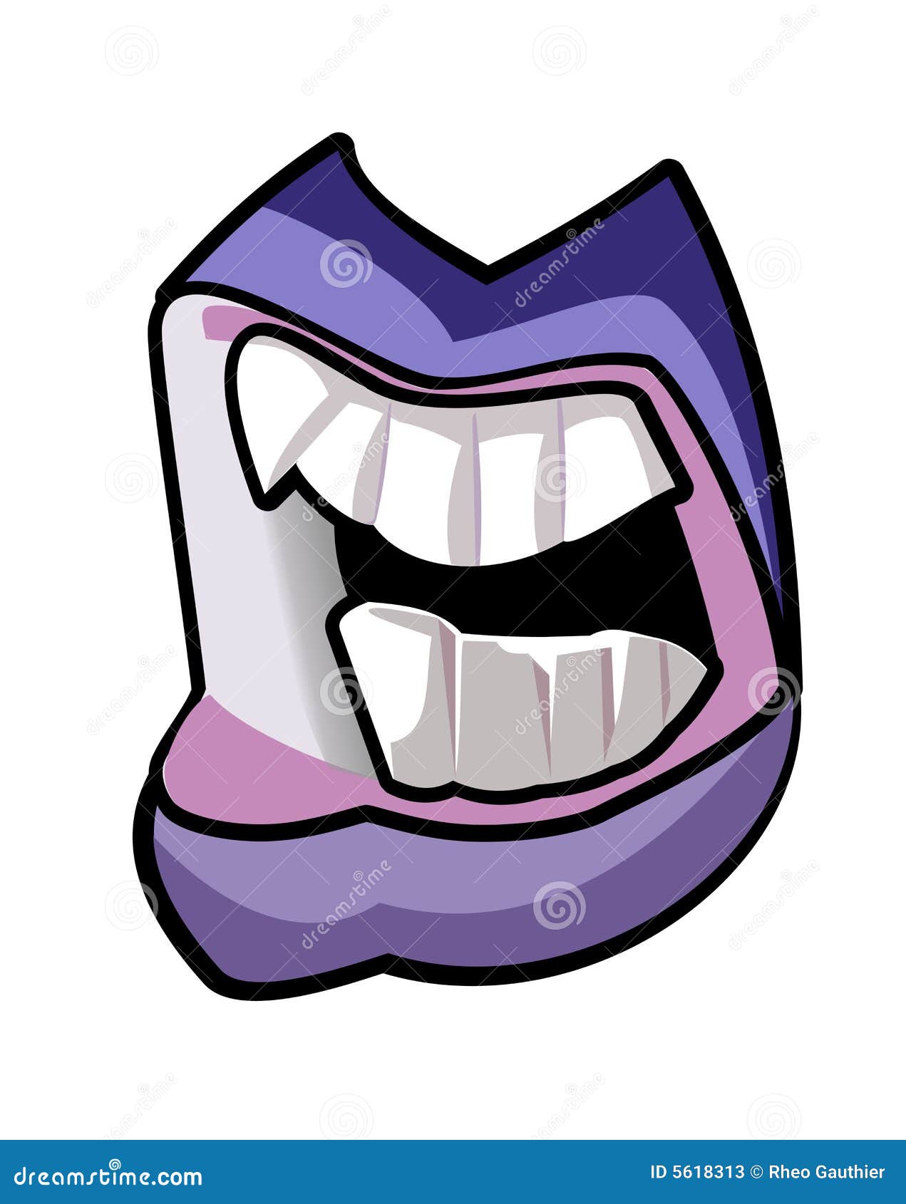 Abstract Mouth stock illustration. Illustration of communication - 5618313