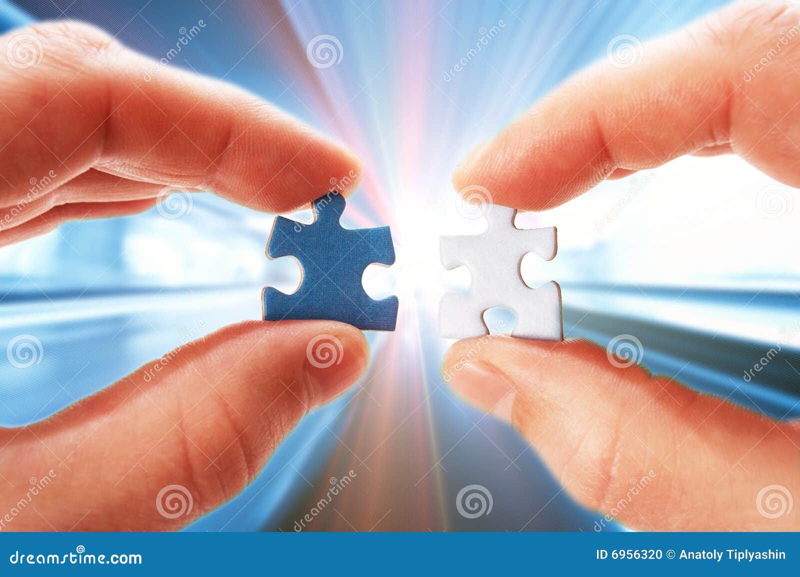 Abstract Moving Background Hand with Puzzle Stock Photo - Image of ...