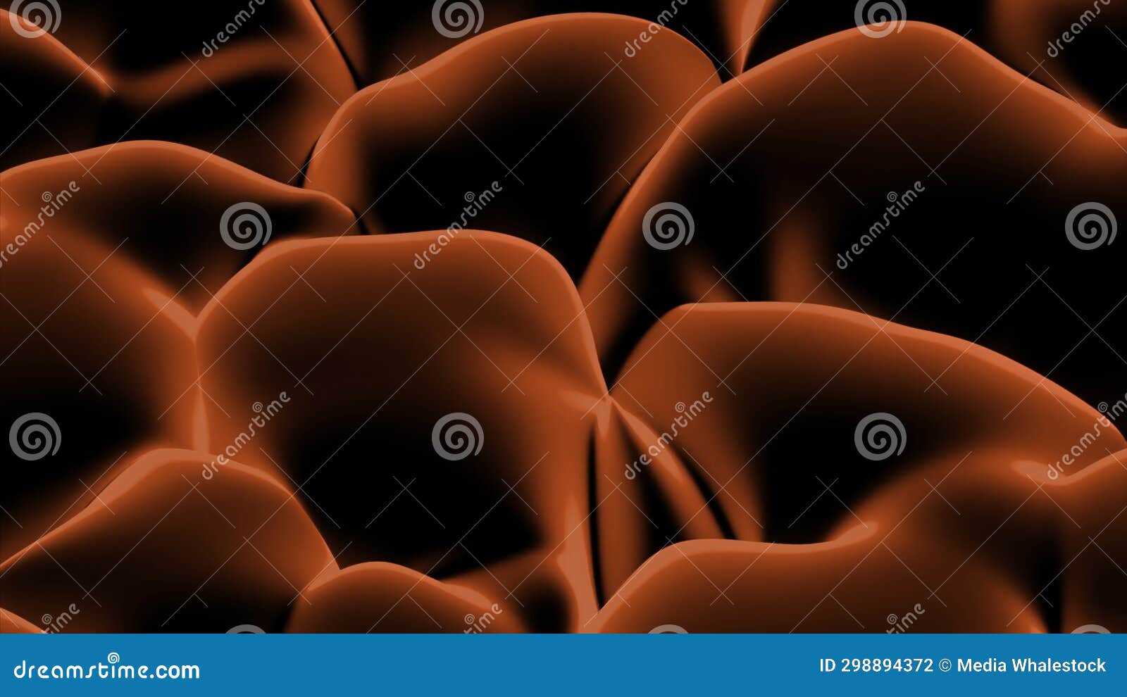 Abstract Moving Entrails of Human Body. Design. Motion of Guts, Concept ...