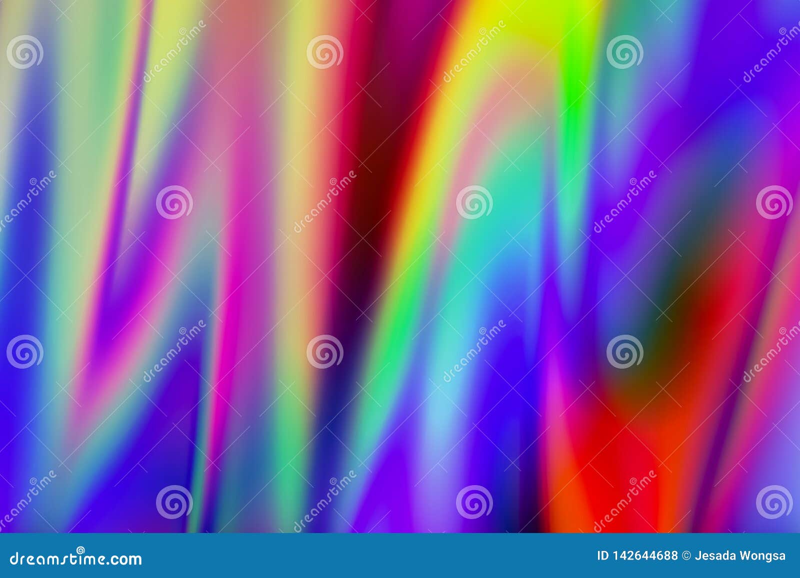 Abstract Moving Holographic Colors Gradient Moving Waves Stock ...