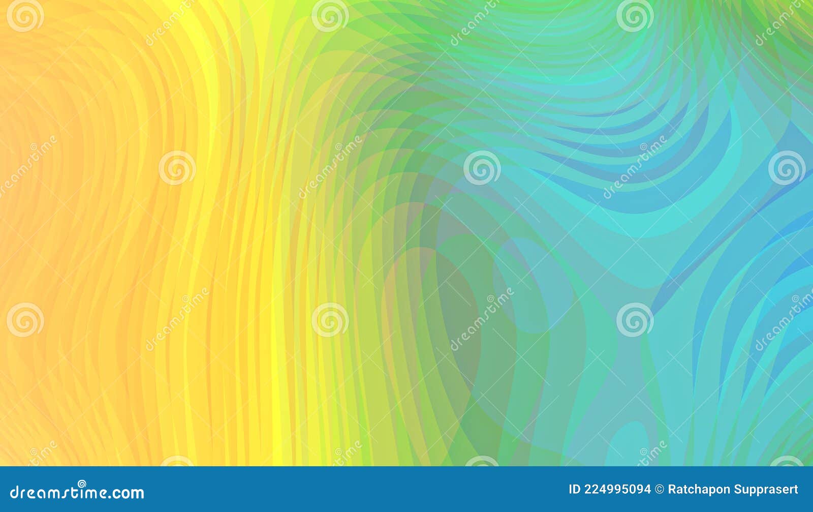 Abstract Multi Color Curve Background Stock Illustration - Illustration ...