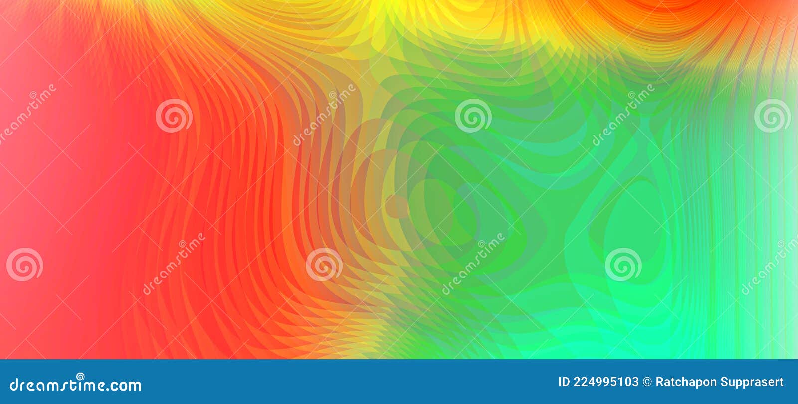 Abstract Multi Color Curve Background Stock Illustration - Illustration ...