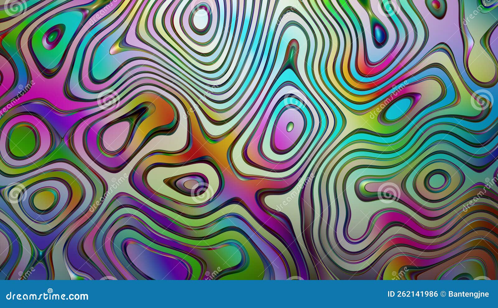 Abstract Multi Color Reflective Gradient Image Stock Illustration ...