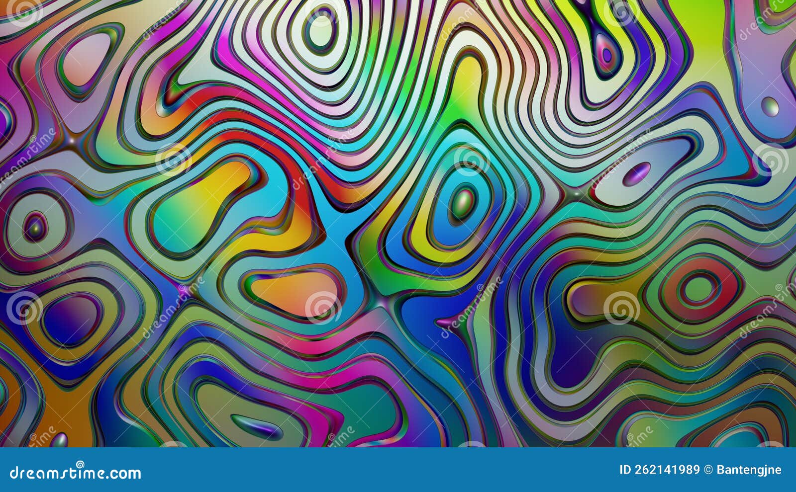 Multi Color Reflective Swirl Metal Pattern Gradient Background ...