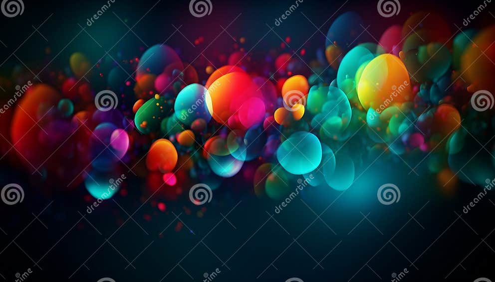 Abstract Multi Colored Backgrounds Celebrate in Shades of Blue ...