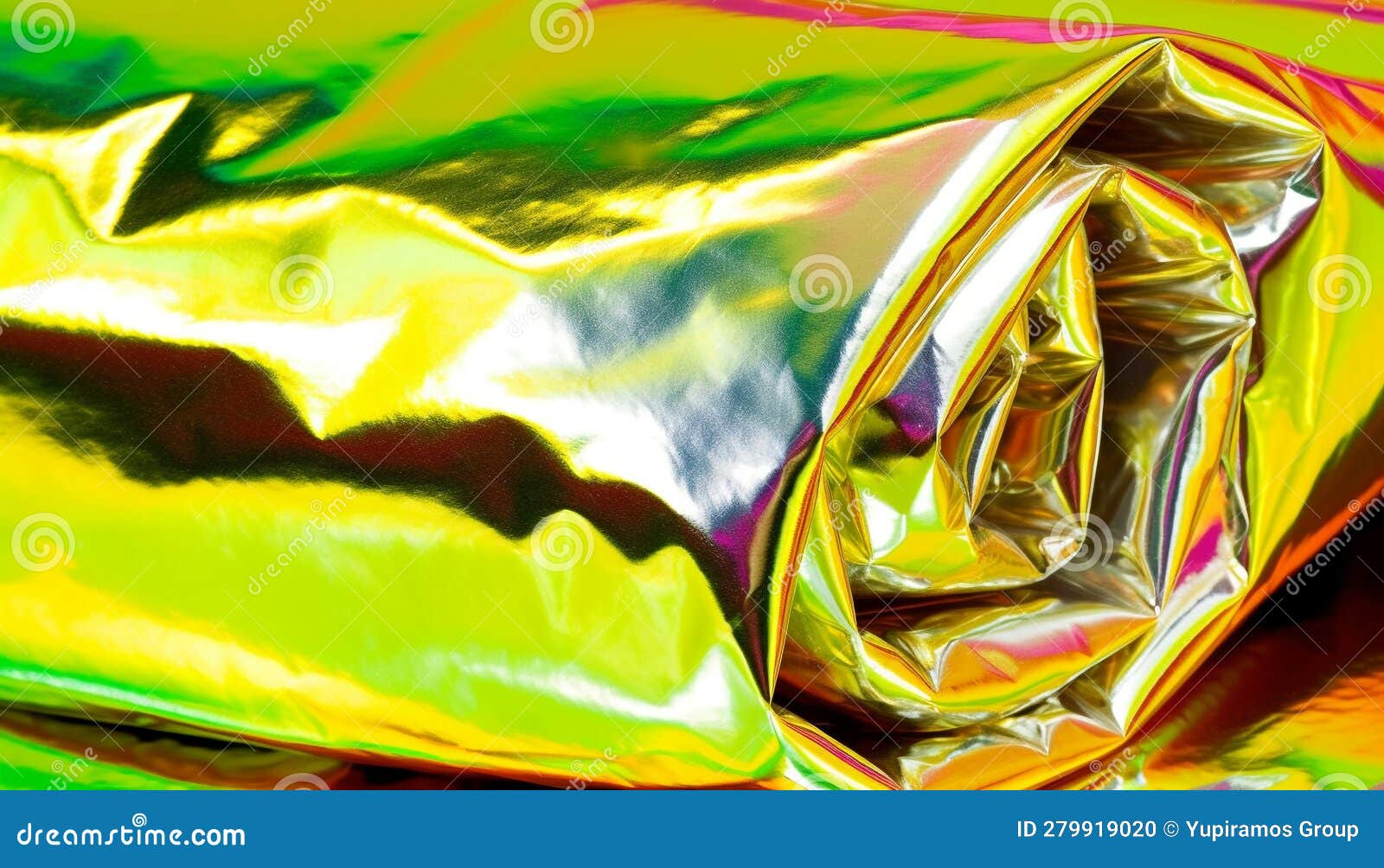 Abstract Multi Colored Candy Packaging with Shiny Chocolate Backdrop ...