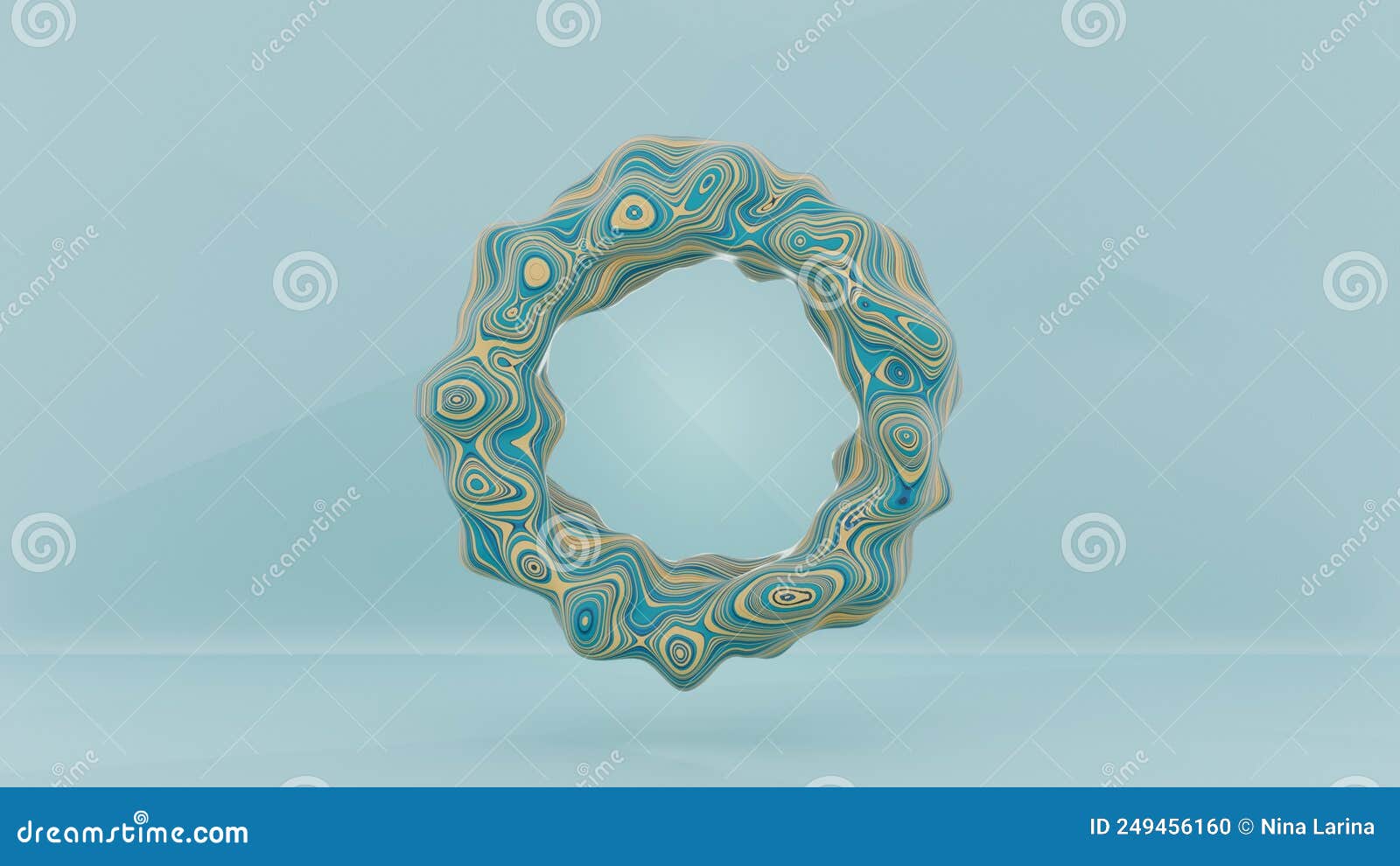 Abstract Multi-colored Frame on a Plain Background for the First Screen ...