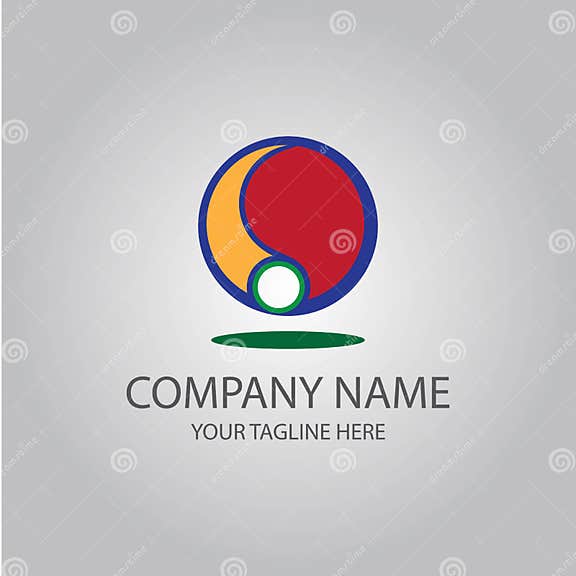 Abstract Multi Colored Logo Design for Business Stock Vector ...