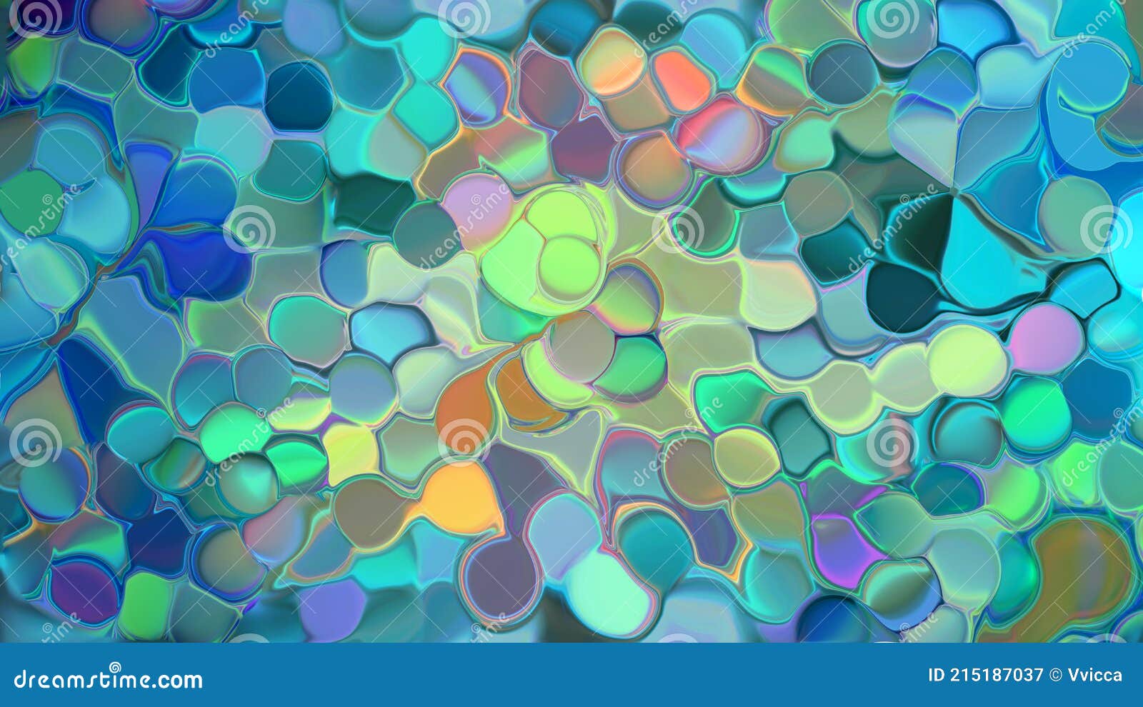 Abstract Multi-colored Mosaic Background Stock Illustration ...