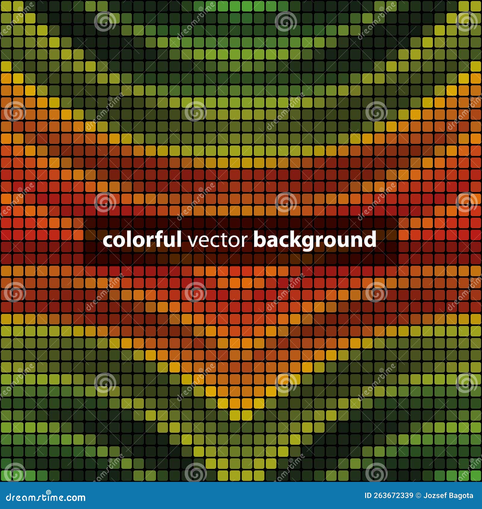 Abstract Multi Colored Mosaic Square Tiles Texture Background Stock ...