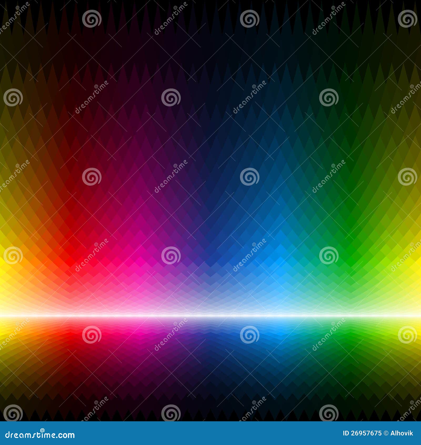 Abstract Multicolor Mosaic Backdrop. Design Template. Vector Clip Art ...
