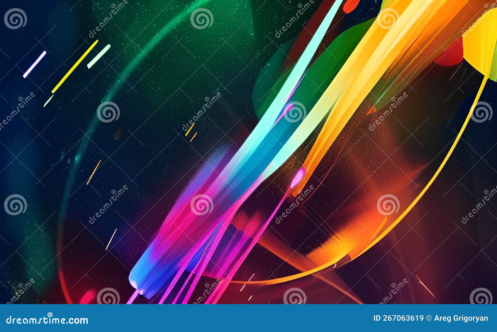 Abstract Multicolor Background Stock Illustration - Illustration of ...