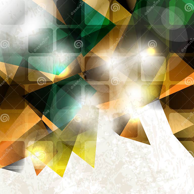 Abstract Multicolor Background Template Stock Vector - Illustration of ...