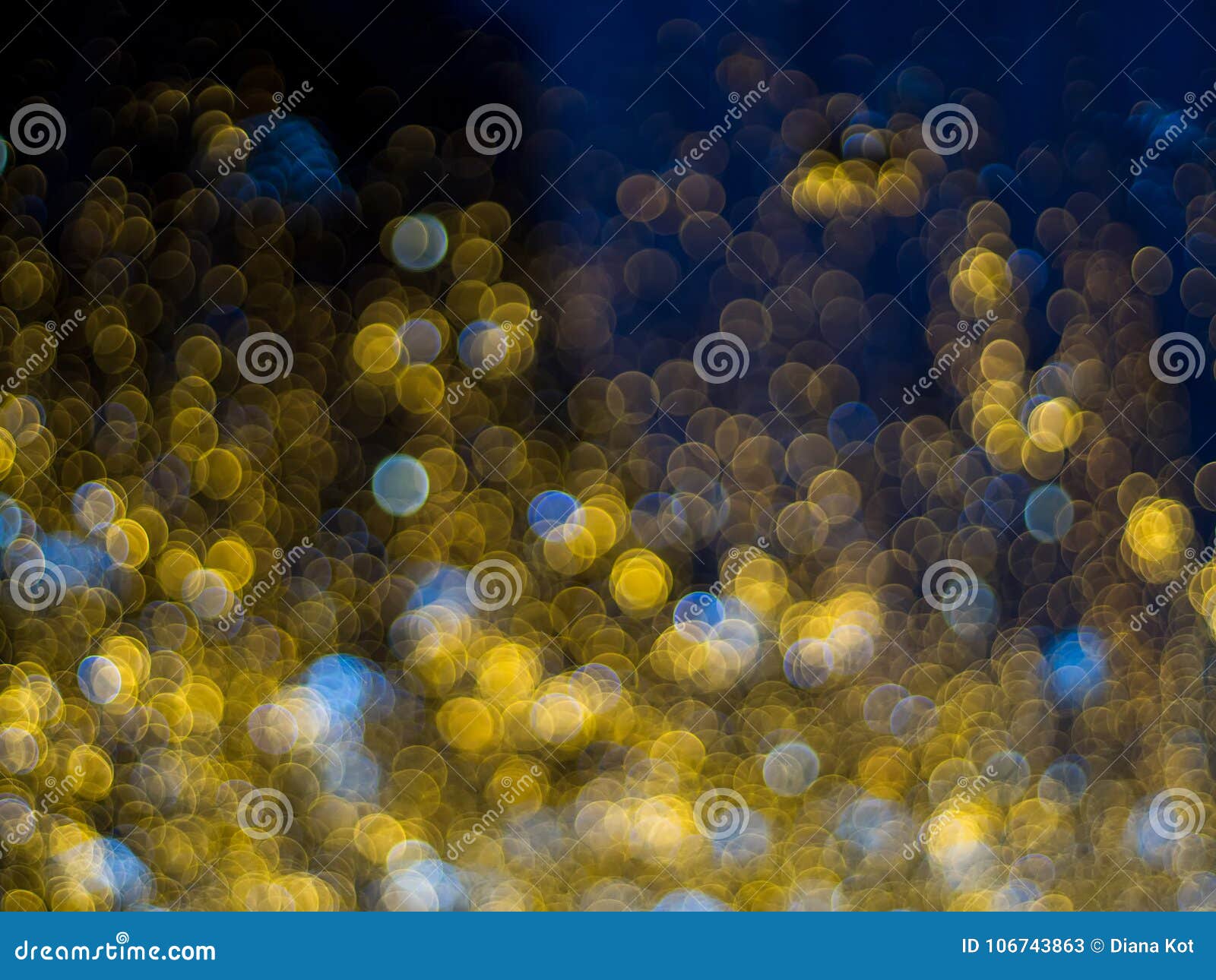 Abstract Multicolor Bokeh Lights Effect Stock Image - Image of ...