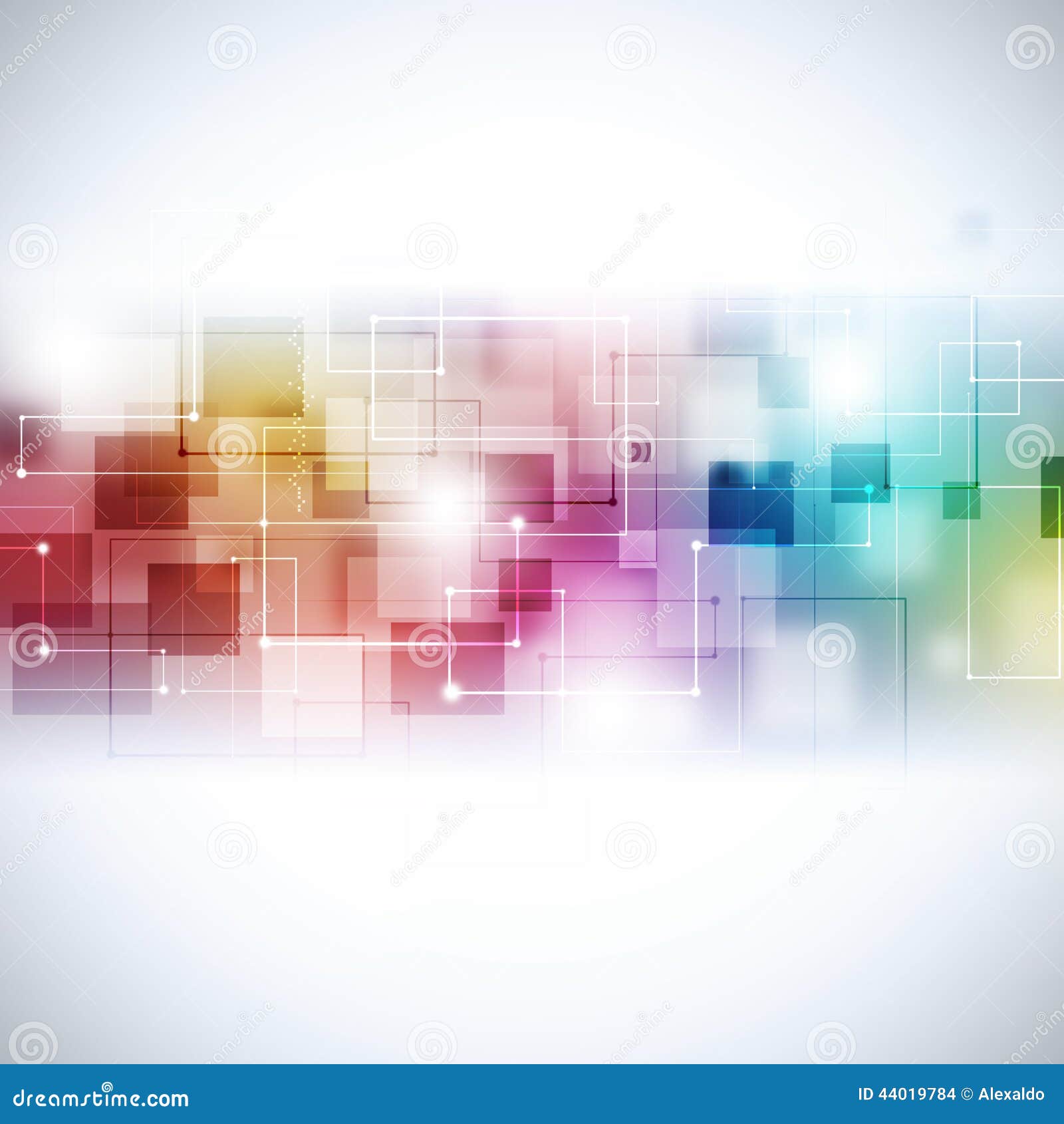 Abstract Multicolor Communication Background Stock Illustration ...
