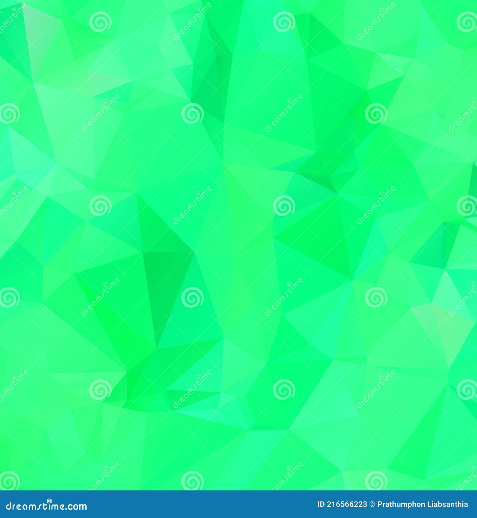 Abstract Multicolor Emerald Green Background. Vector Polygonal Design ...